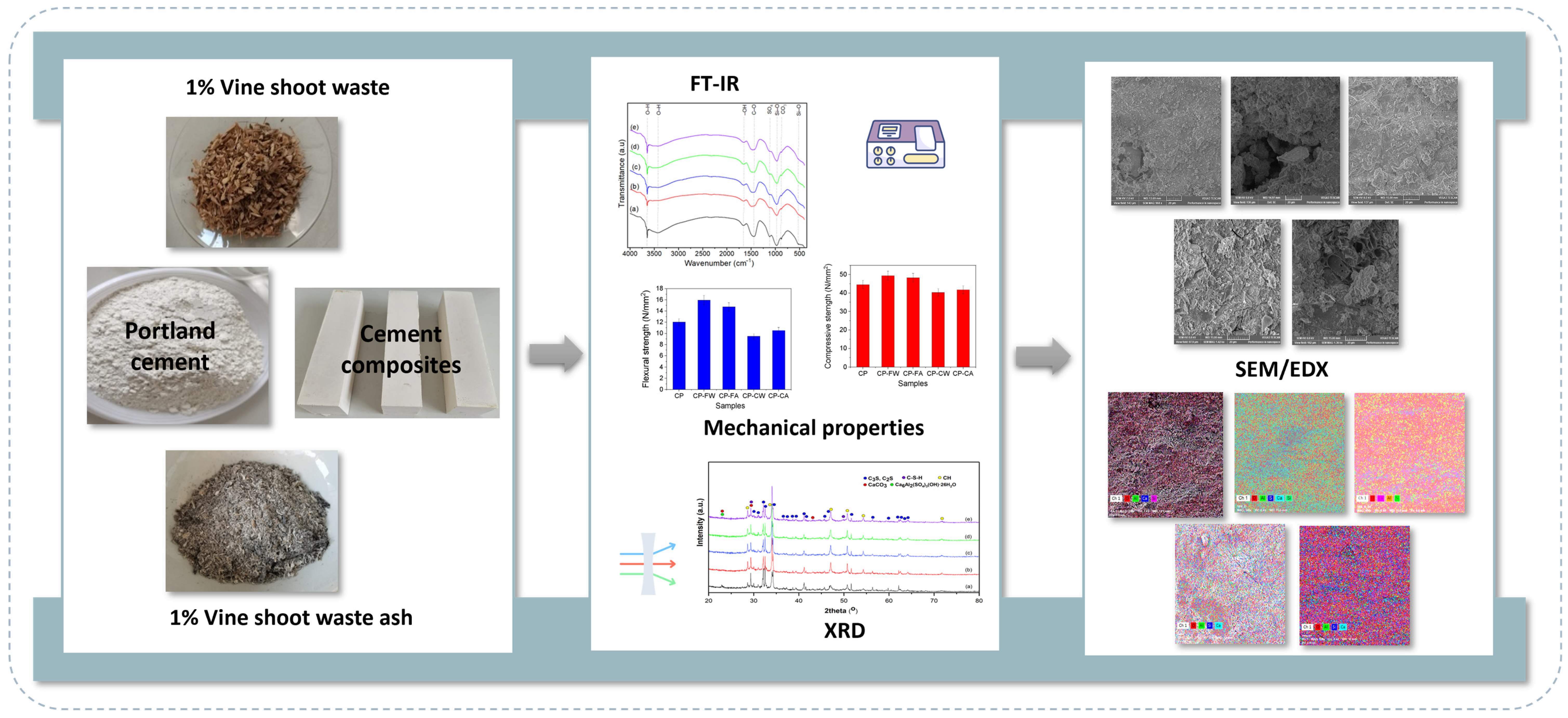 Influence of Vine Shoot Waste and Its Derived Ash on the Properties of ...
