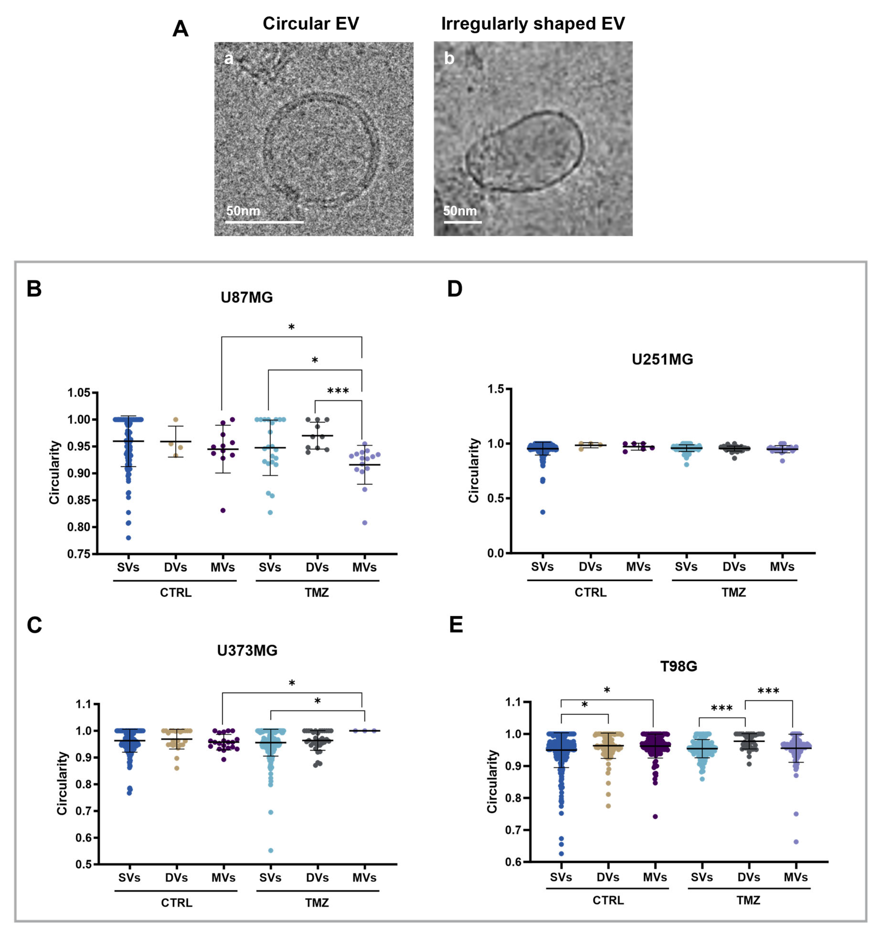 Cryogenic Electron Microscopy of Extracellular Vesicles from ...