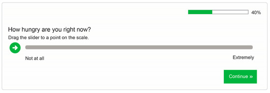 Validation of a Mobile App-Based Visual Analog Scale for Appetite ...