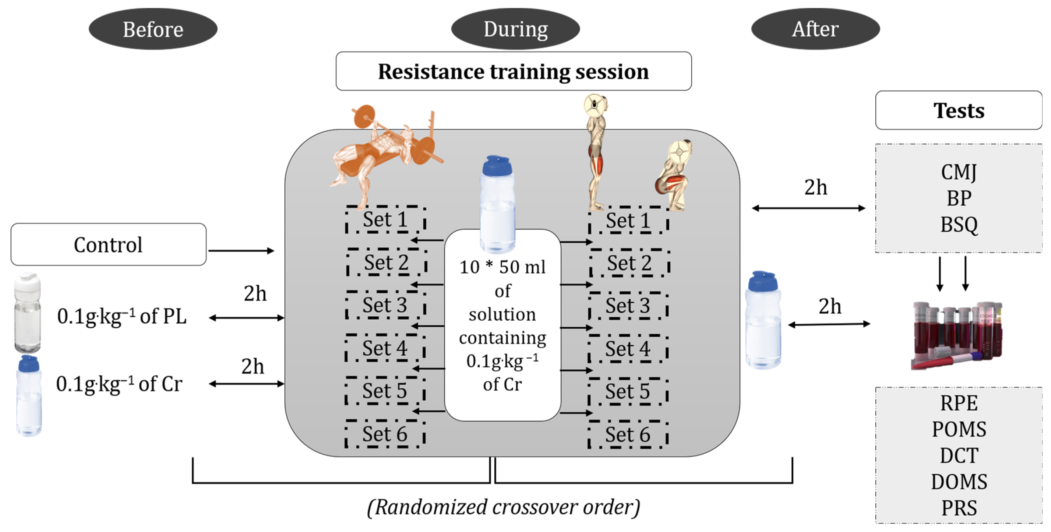 Acute Creatine Ingestion Before Resistance Training Enhances Strength ...