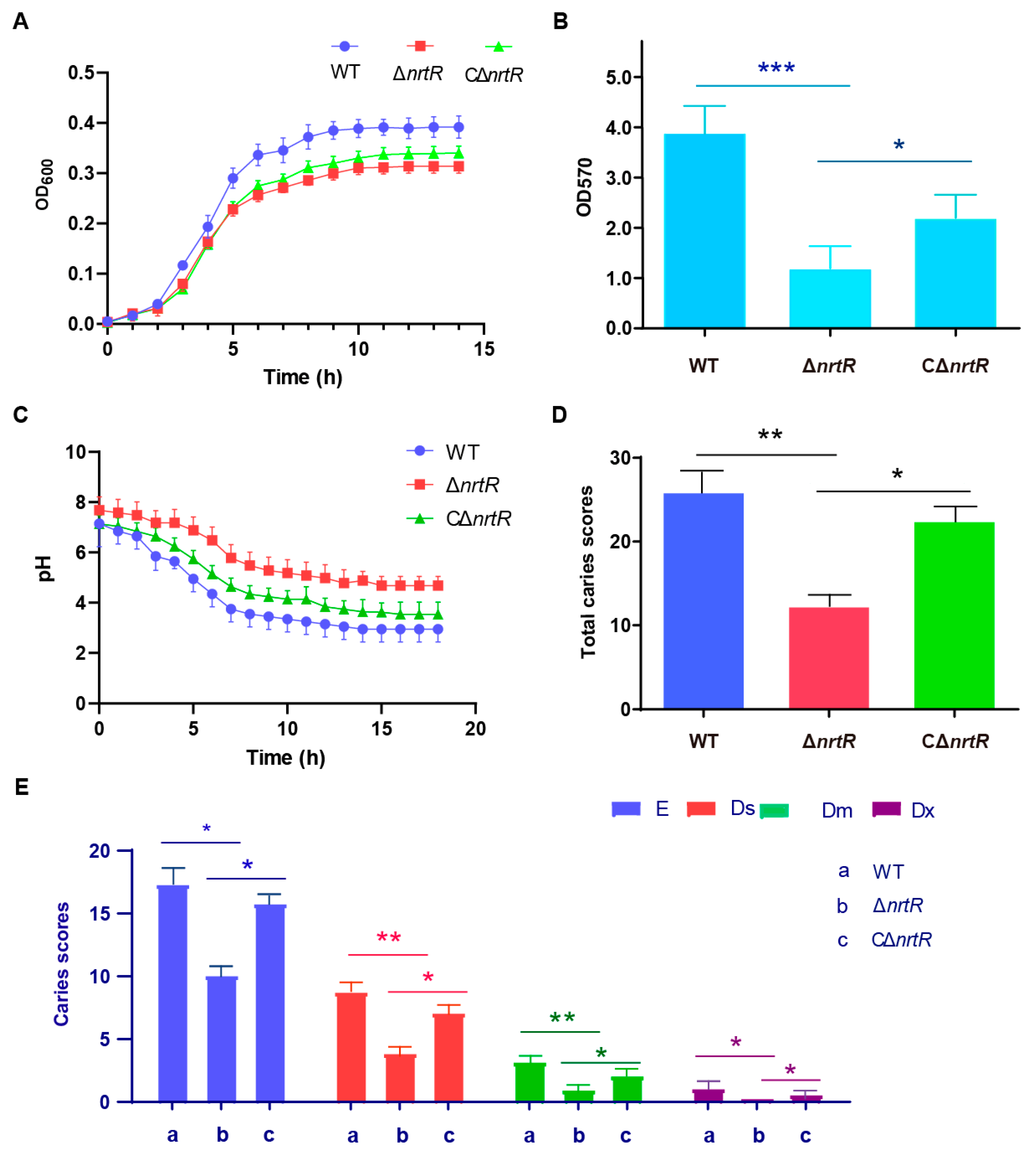 Regulation of NAD+ Homeostasis by SsNrtR in Streptococcus Sobrinus: A ...