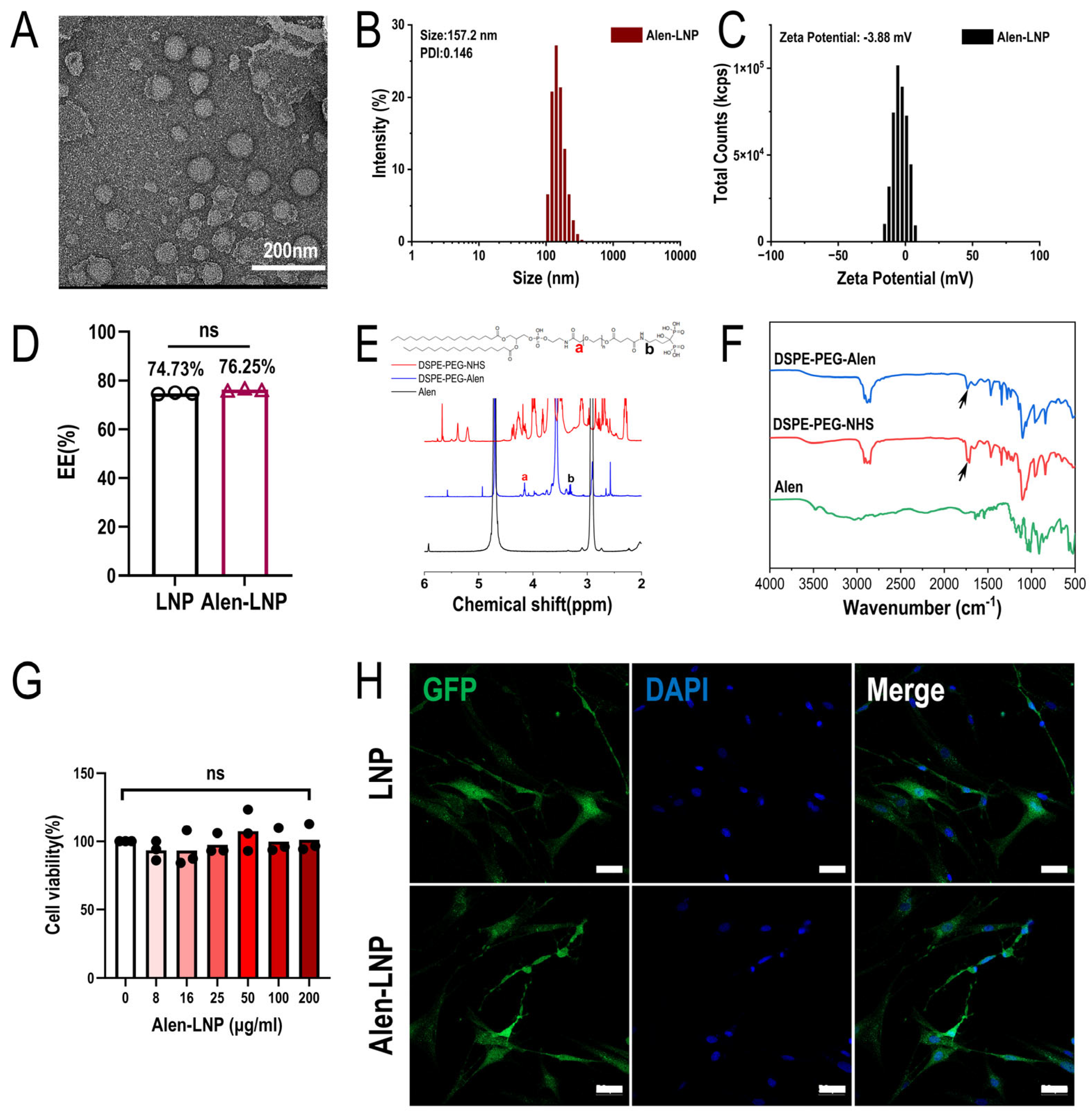 Microfluidic Fabrication of Alendronate-Modified Lipid Nanoparticles ...