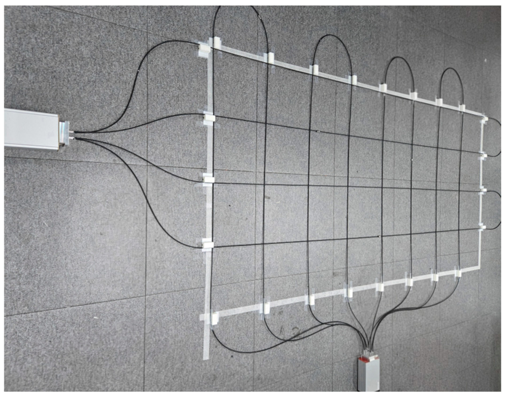 Plastic Scintillating Fiber Mesh Array Detector for Two-Dimensional ...