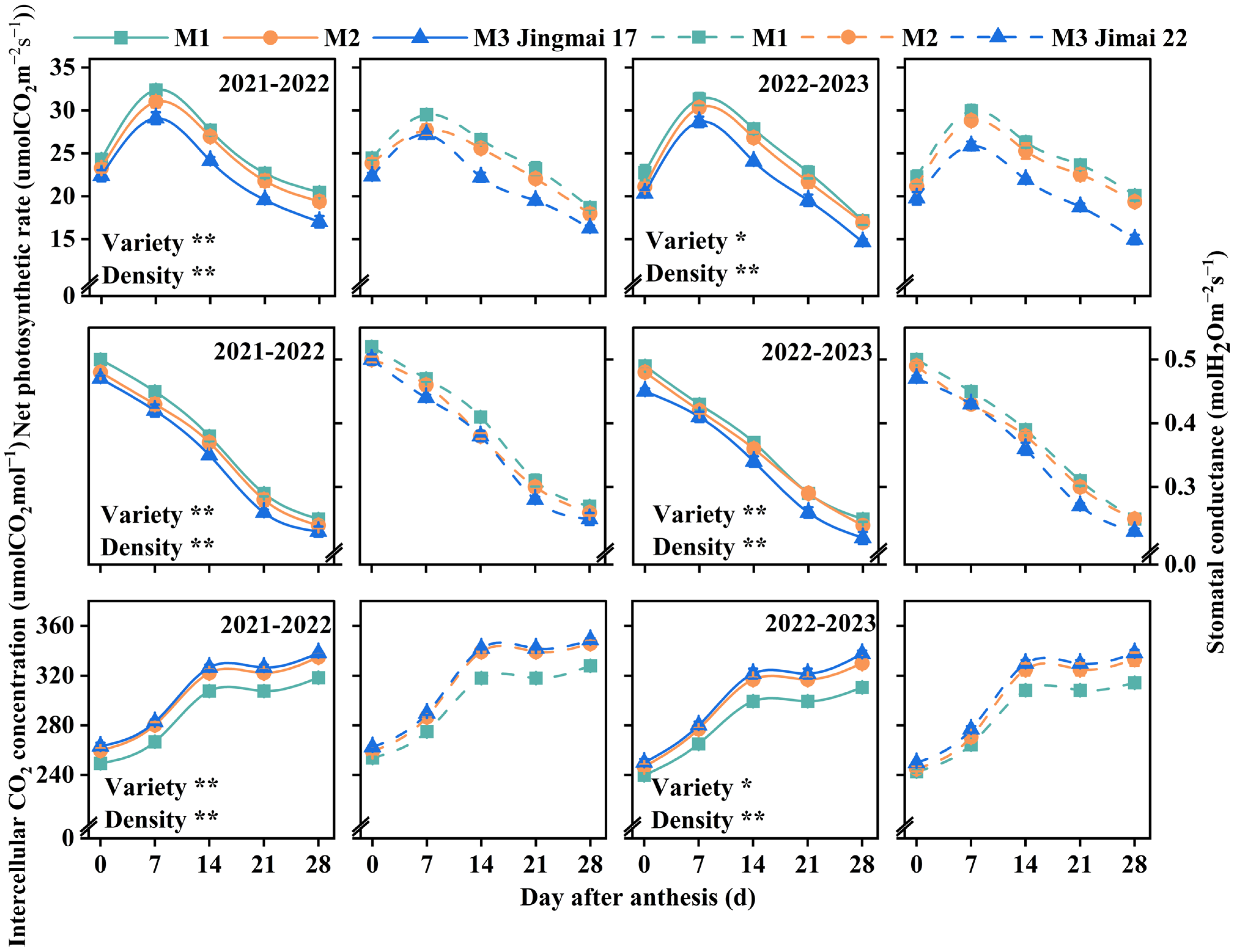 Optimizing Planting Density to Improve Source-Sink Relationship and ...