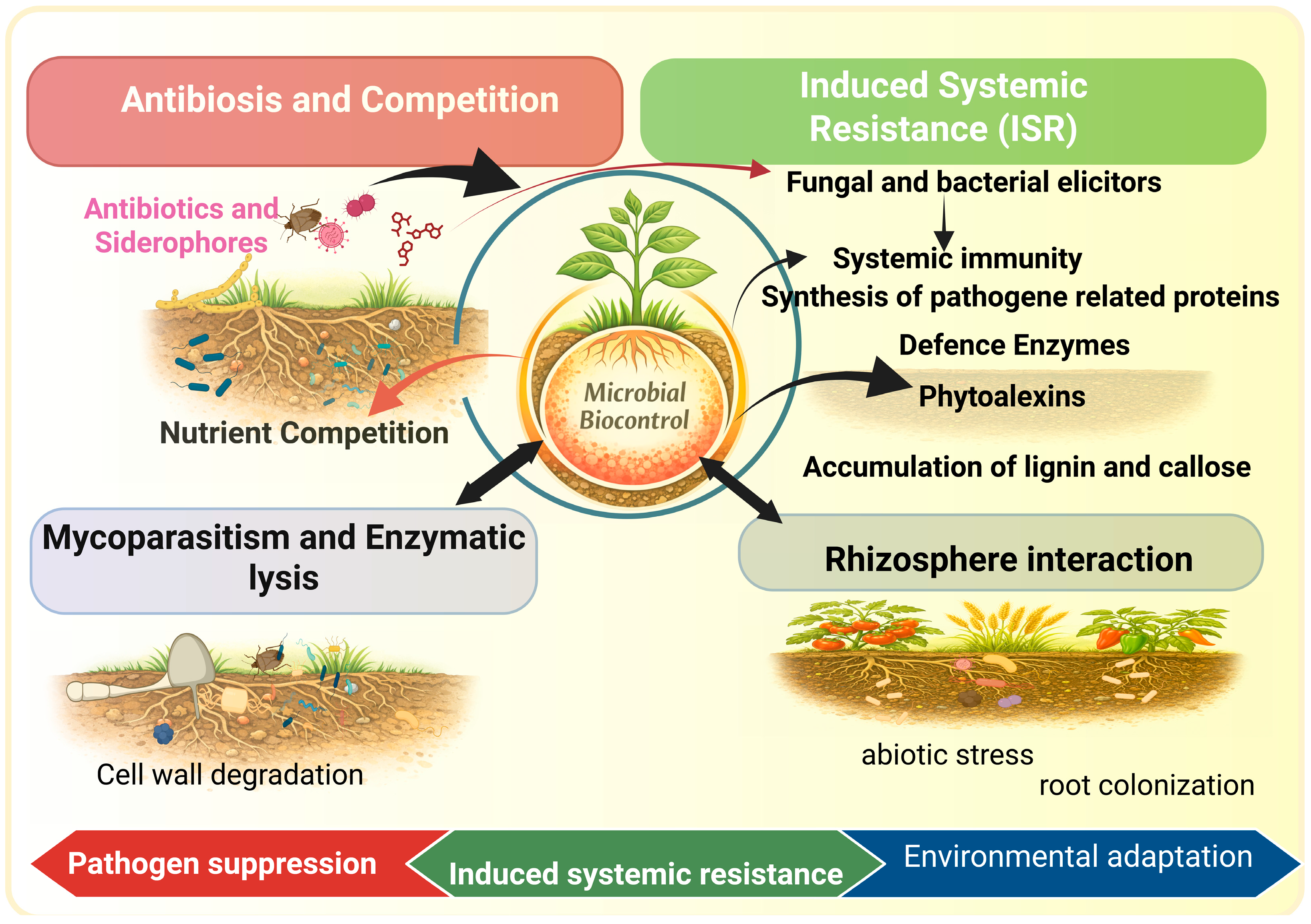 PGPR-Mediated Plant Immunity: From Microbial Recognition to Epigenetic ...