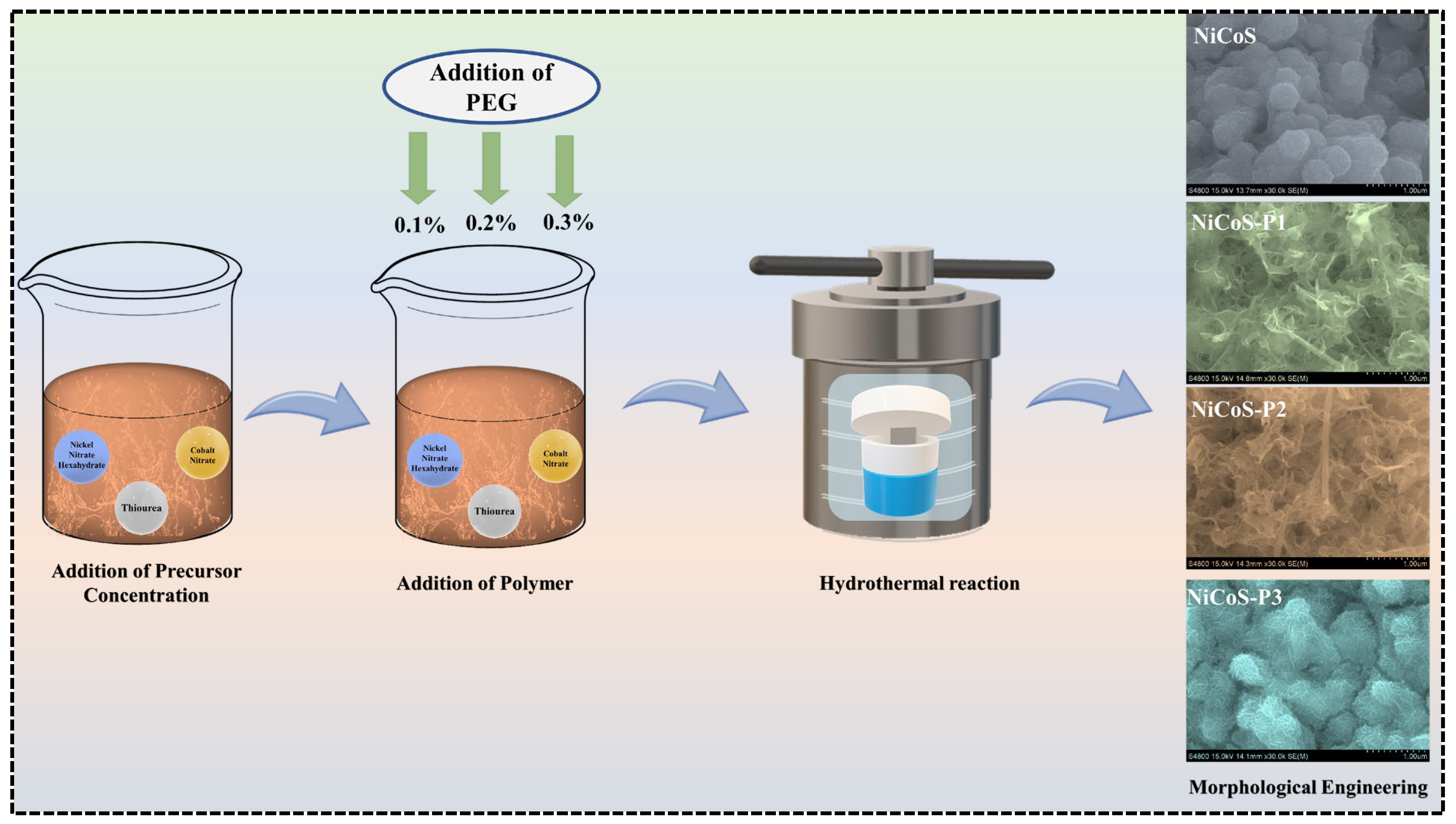 Polyethylene Glycol-Assisted Engineering of NiCo2S4 Nanostructures for ...