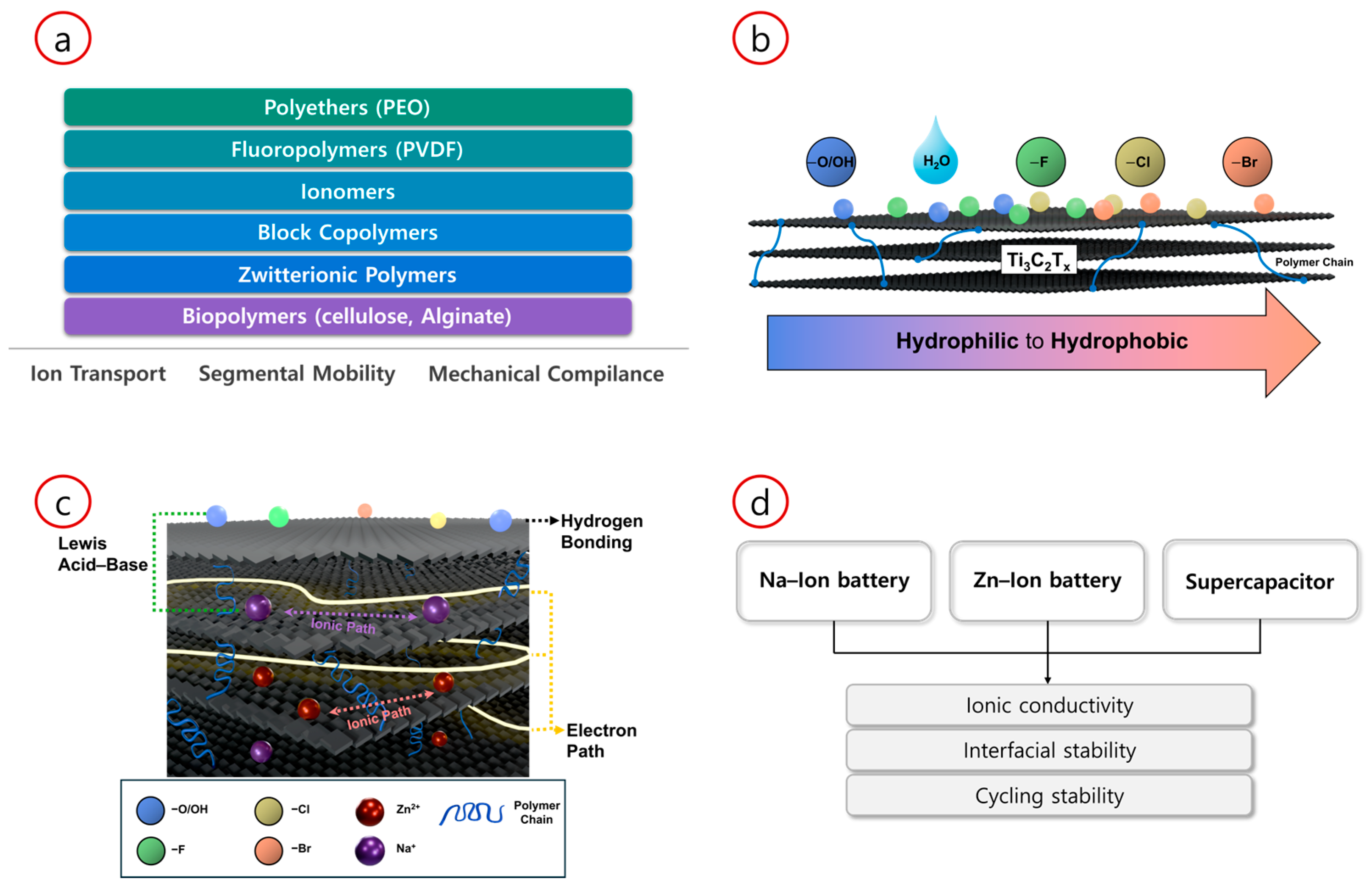 Polymer-Engineered MXene Composites for Durable Electrochemical Energy ...