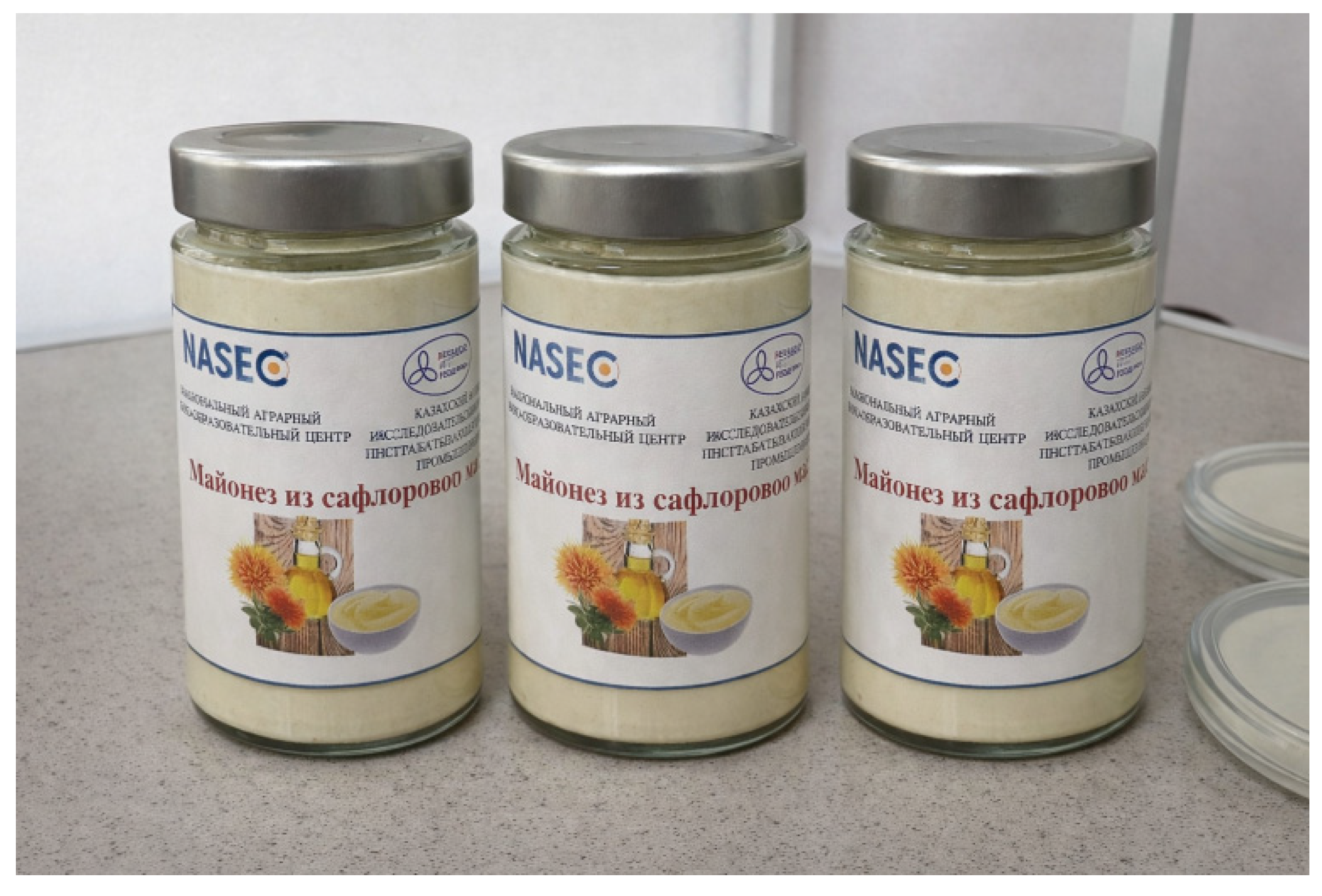 Optimization of Formulation Parameters of Mayonnaise Based on Safflower ...