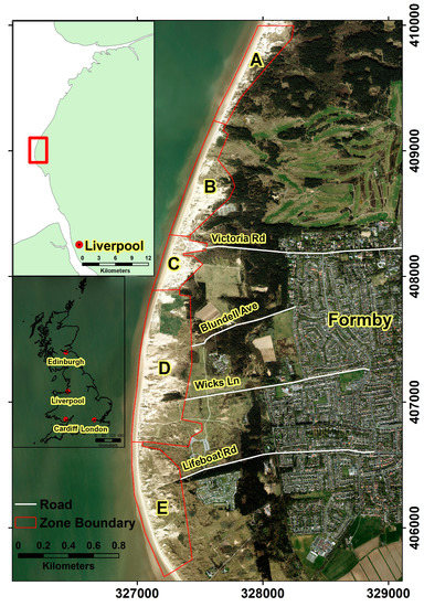 Monitoring the Dynamics of Formby Sand Dunes Using Airborne LiDAR DTMs