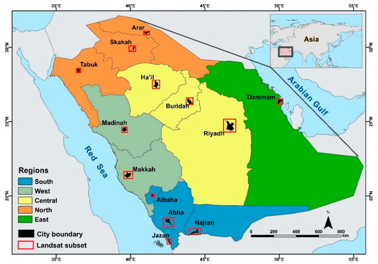 Characterizing the Patterns and Trends of Urban Growth in Saudi Arabia ...