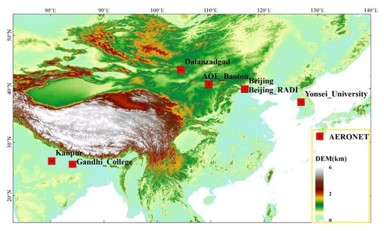 A Simple Band Ratio Library (BRL) Algorithm for Retrieval of Hourly Aerosol Optical Depth Using ...