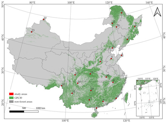 A Comparison Of Random Forest Algorithm Based Forest Extraction With Gf 1 Wfv Landsat 8 And