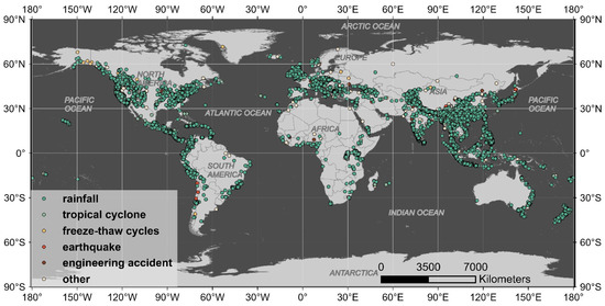 Global Dynamic Rainfall-Induced Landslide Susceptibility Mapping Using ...