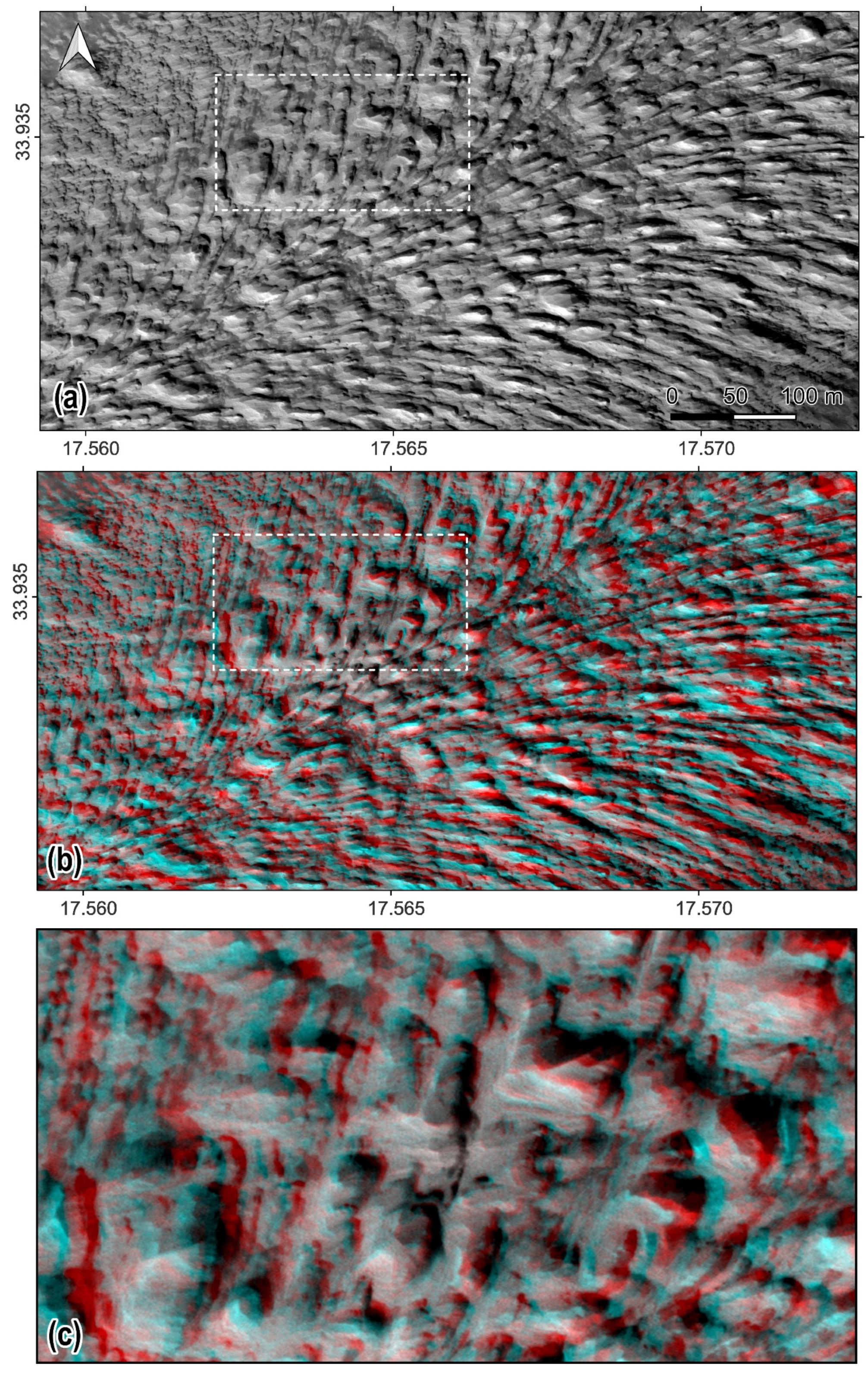 Geomorphological Evidence of Ice Activity on Mars Surface at Mid-Latitudes