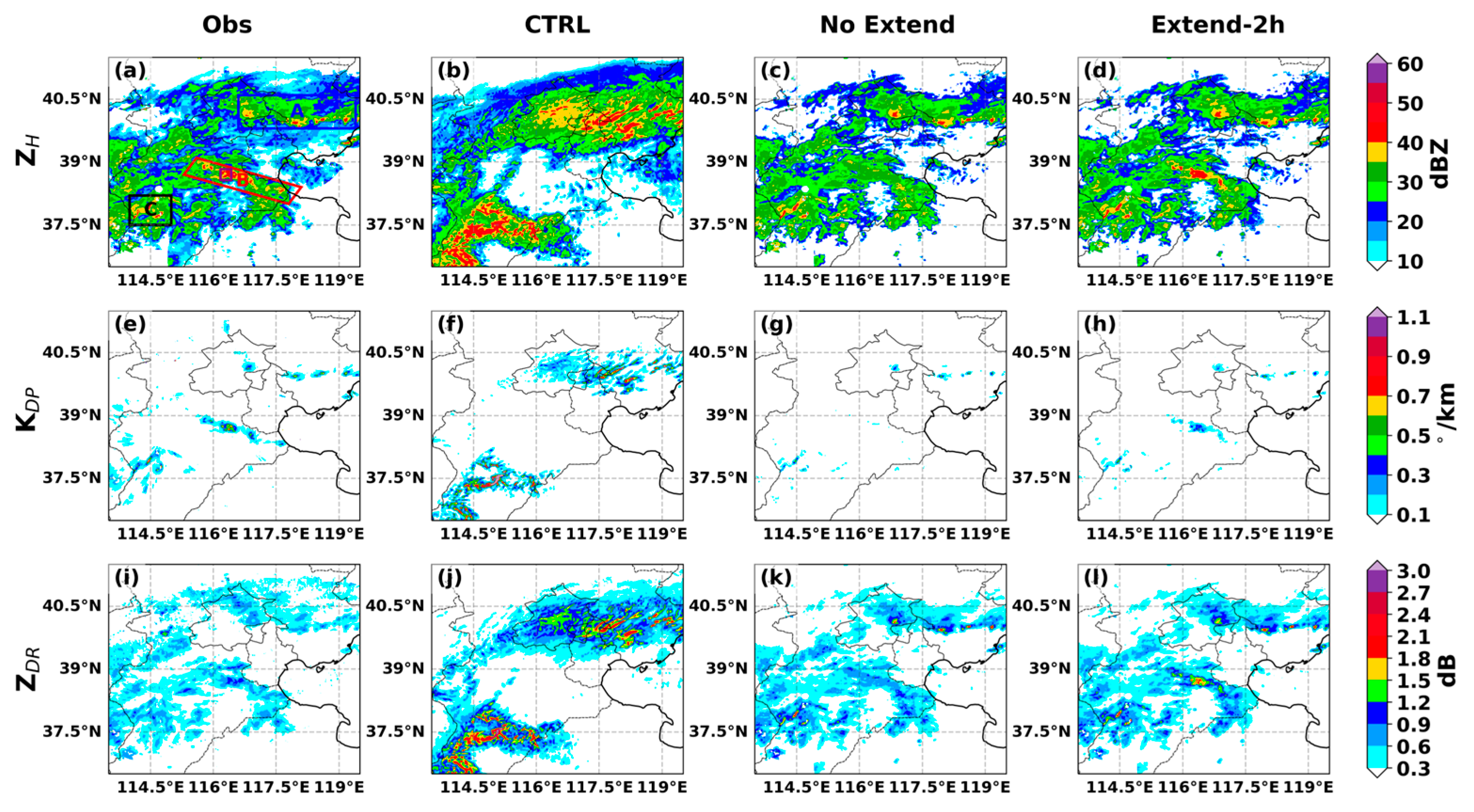 Time-Extended Bayesian Retrieval of Dual-Polarization Radar Data ...