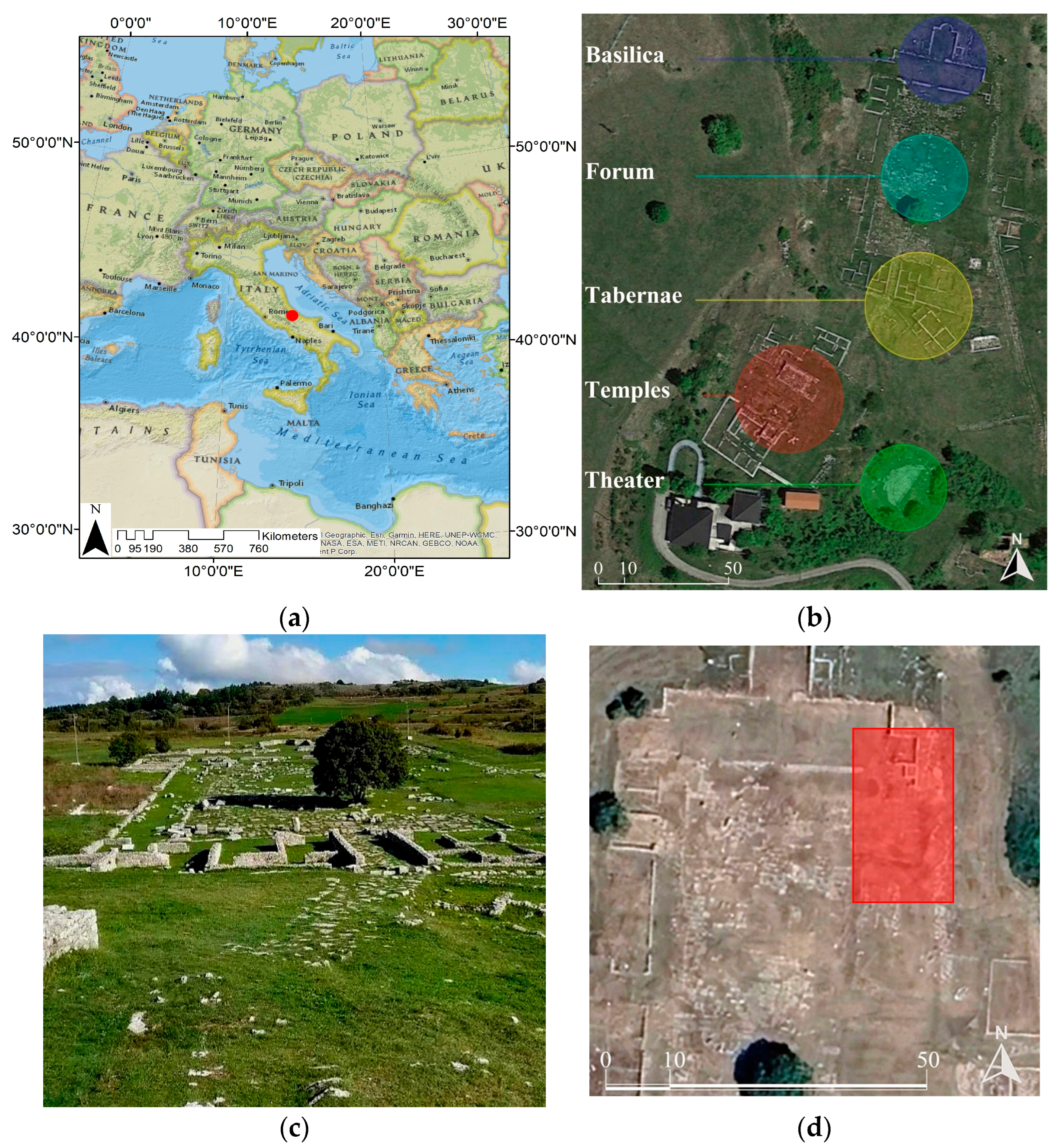 When Geophysics Meets Geomatics and Archeology: Revealing the ...