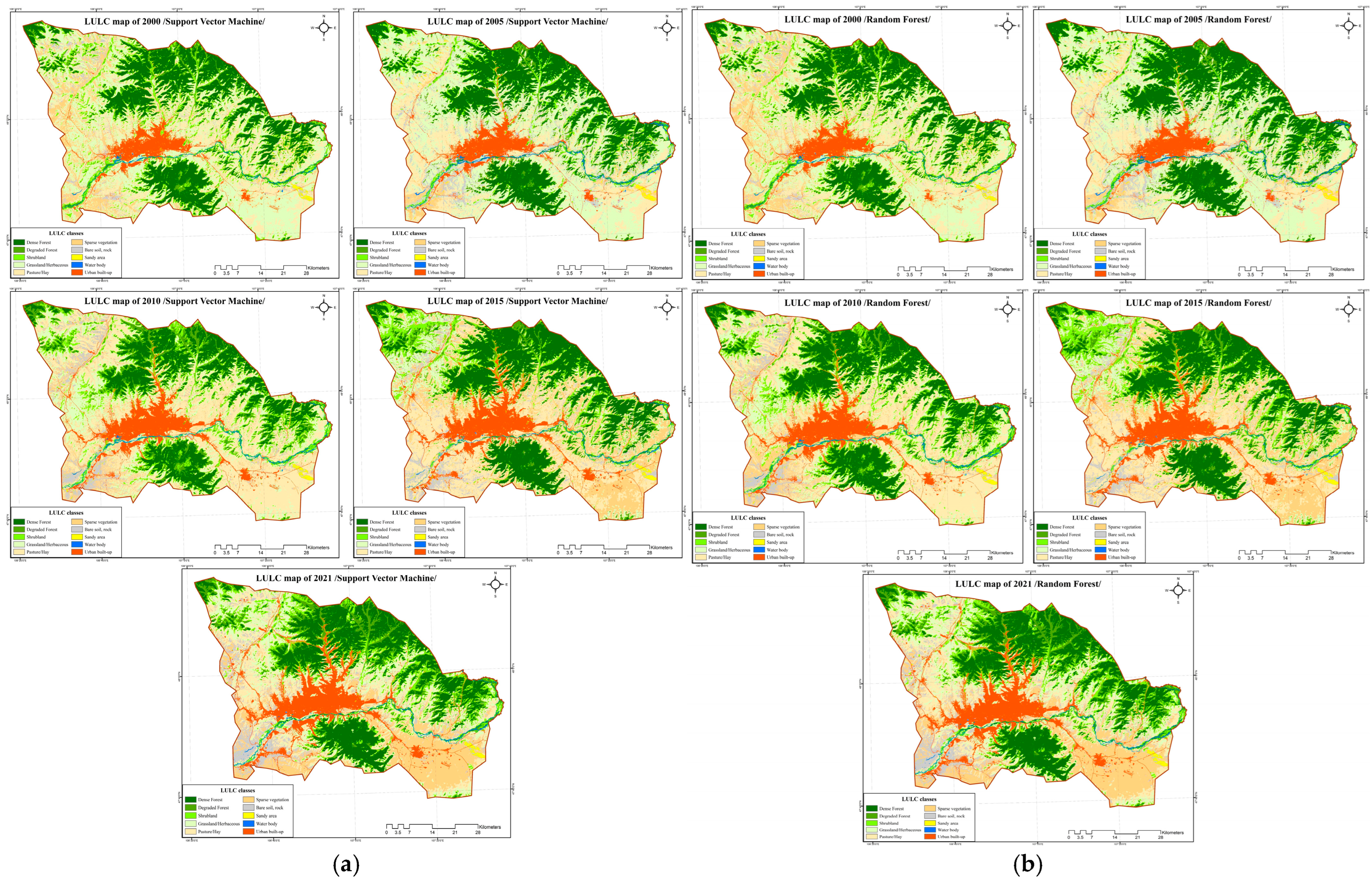Modeling Long-Term LULC Changes and Future Urban Growth: A Case Study ...