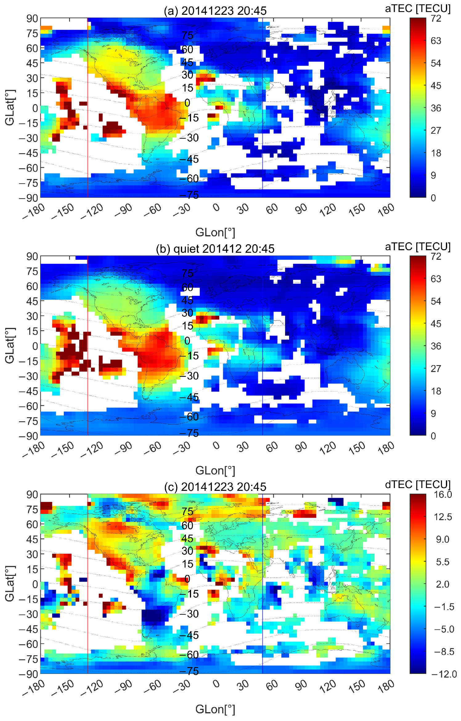 Global Variations in GNSS-TEC During Storm Time Substorms on 23 ...