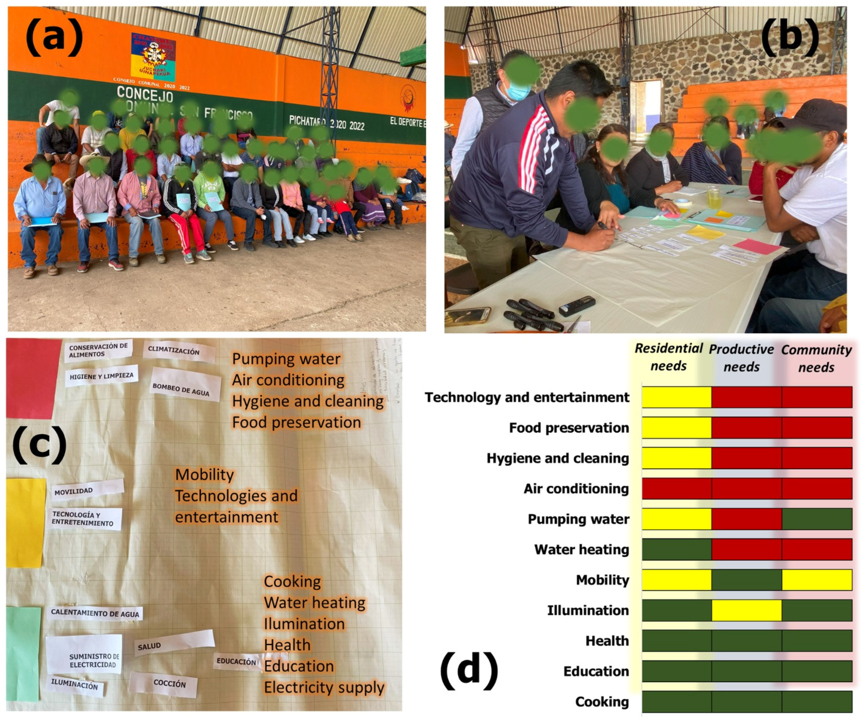 Participatory Energy Diagnosis for the Design of Sustainable Rural ...