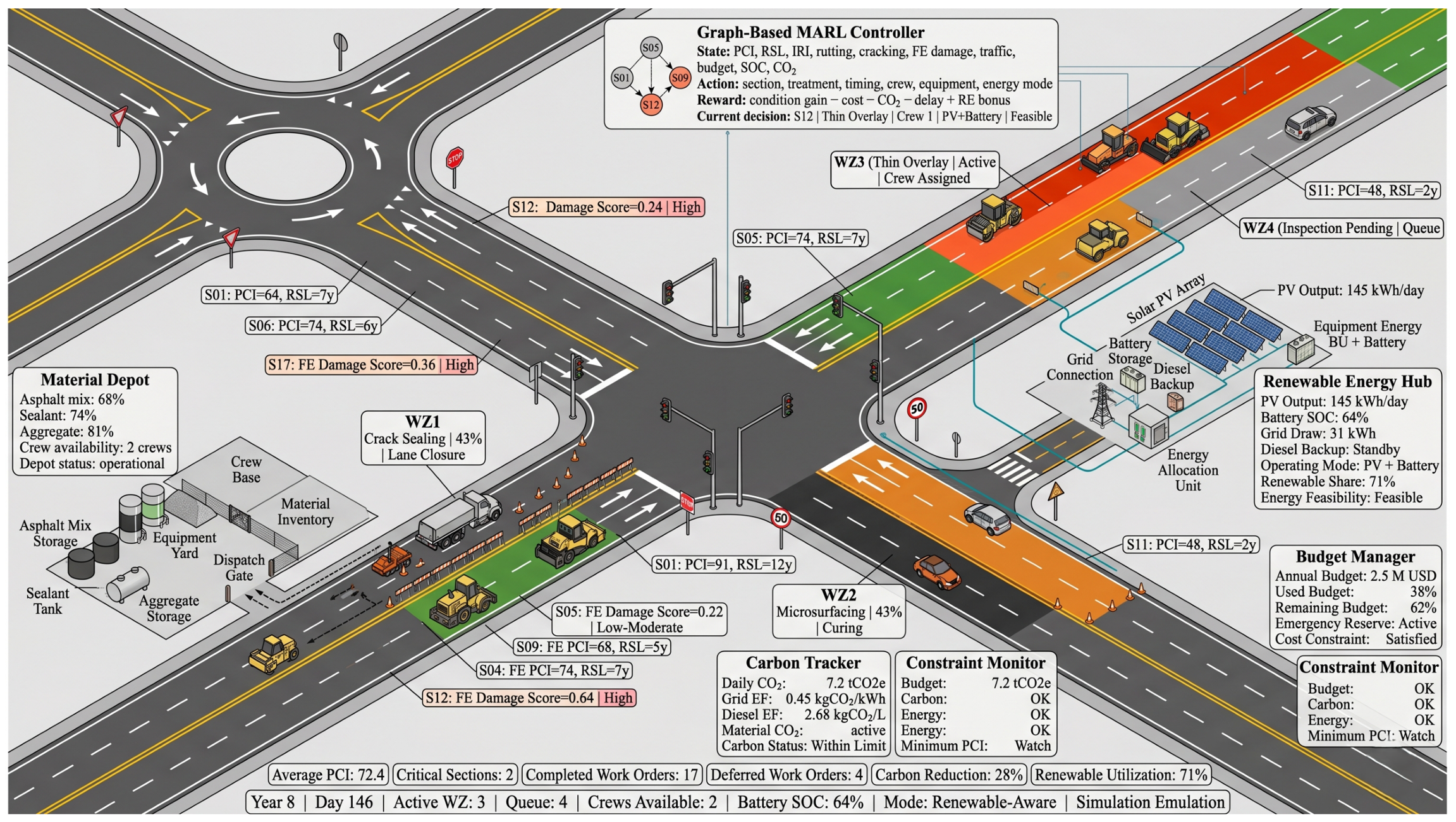 A Renewable-Energy Resource Management Framework for Low-Carbon Network ...