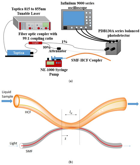 Hollow Fiber Coupler Sensor