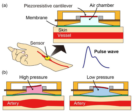 MEMS-Based Pulse Wave Sensor Utilizing a Piezoresistive Cantilever