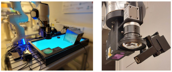 Collaborative Robot Precision Task in Medical Microbiology Laboratory