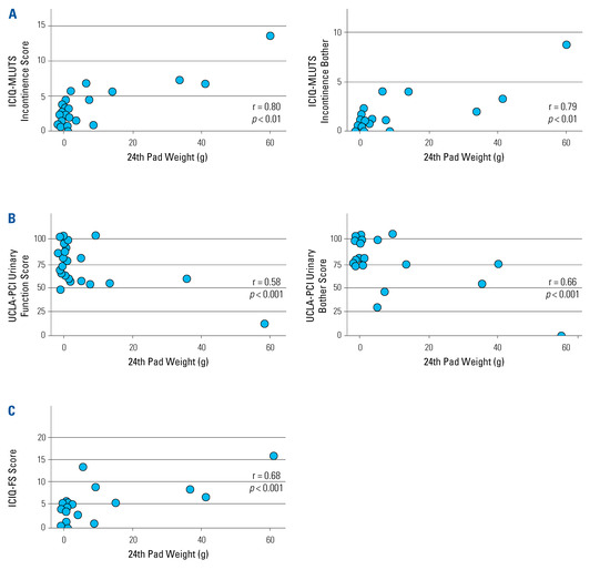 Pad Weight, Pad Number, and Incontinence-Related Patient-Reported ...