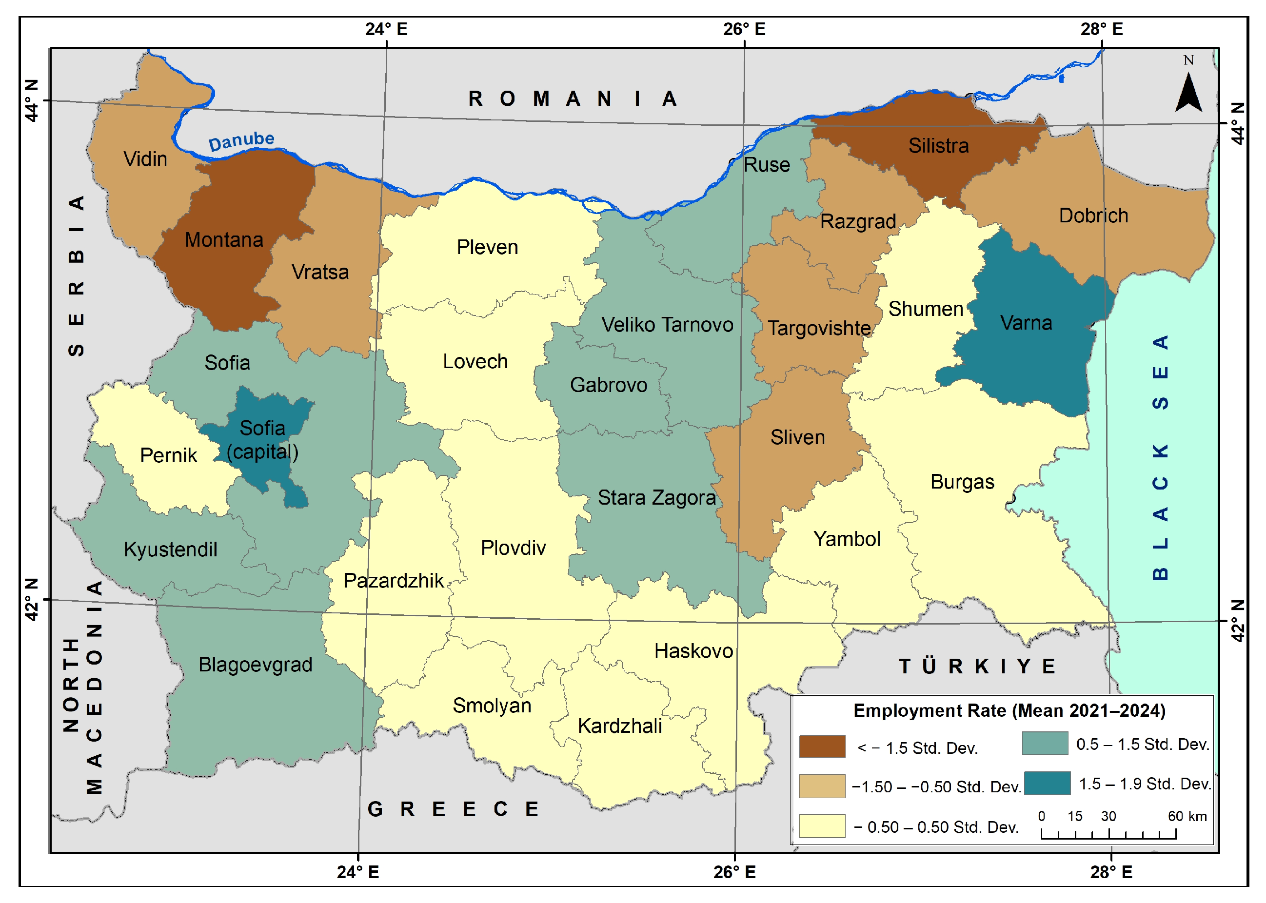Spatial Disparities in the Bulgarian Labour Market: A Multivariate and ...