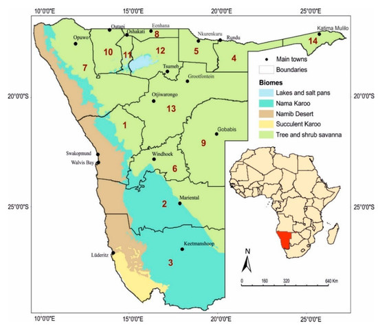 Social Vulnerability to Natural Hazards in Namibia: A District-Based ...