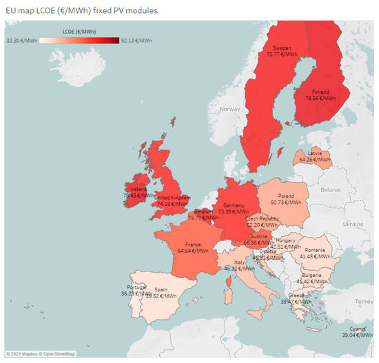 A European Assessment of the Solar Energy Cost: Key Factors and Optimal ...