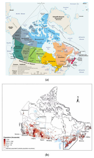 Spatial Distribution and Sustainability Implications of the Canadian ...