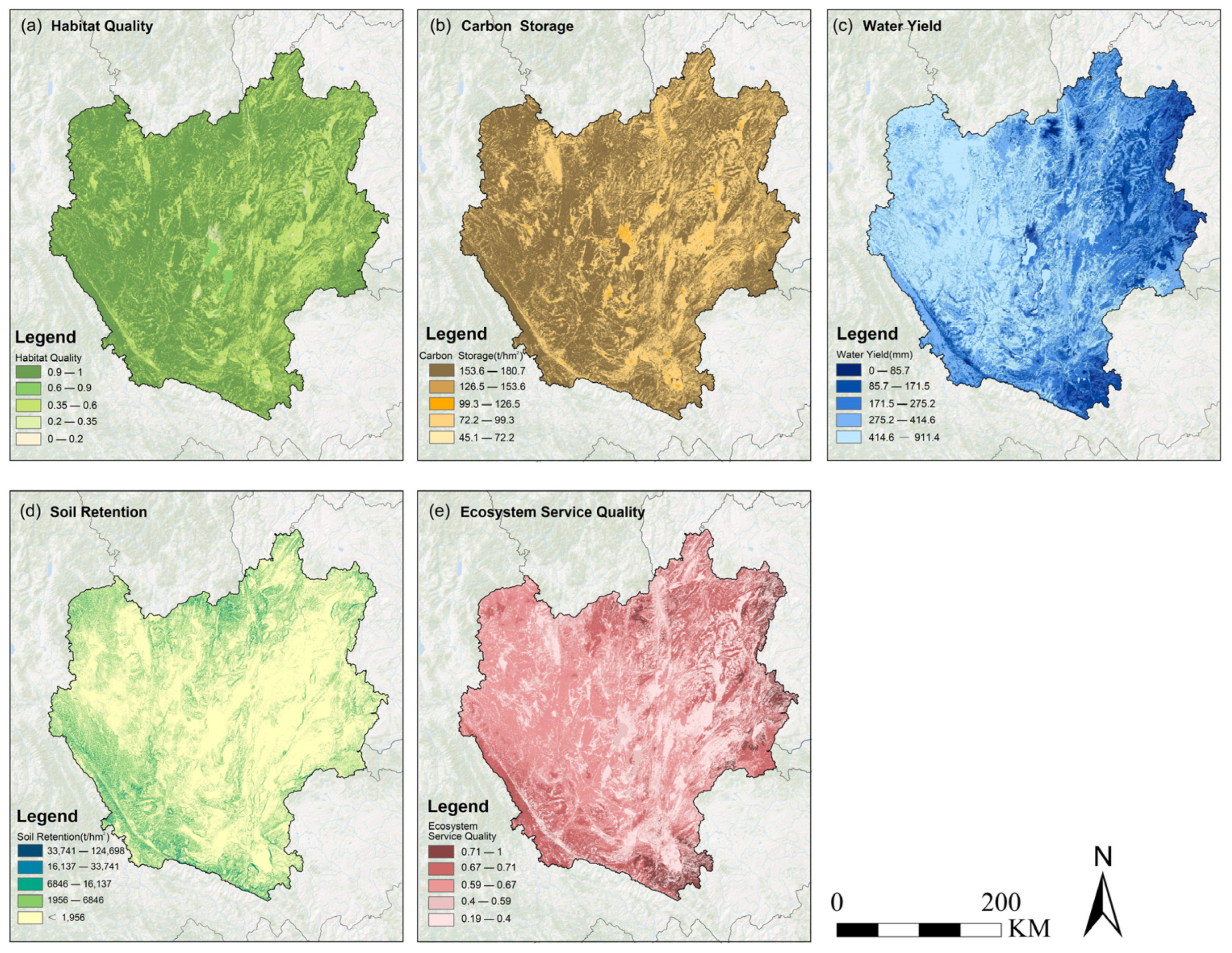 Integrating Ecosystem Services and Key Species Distribution to ...