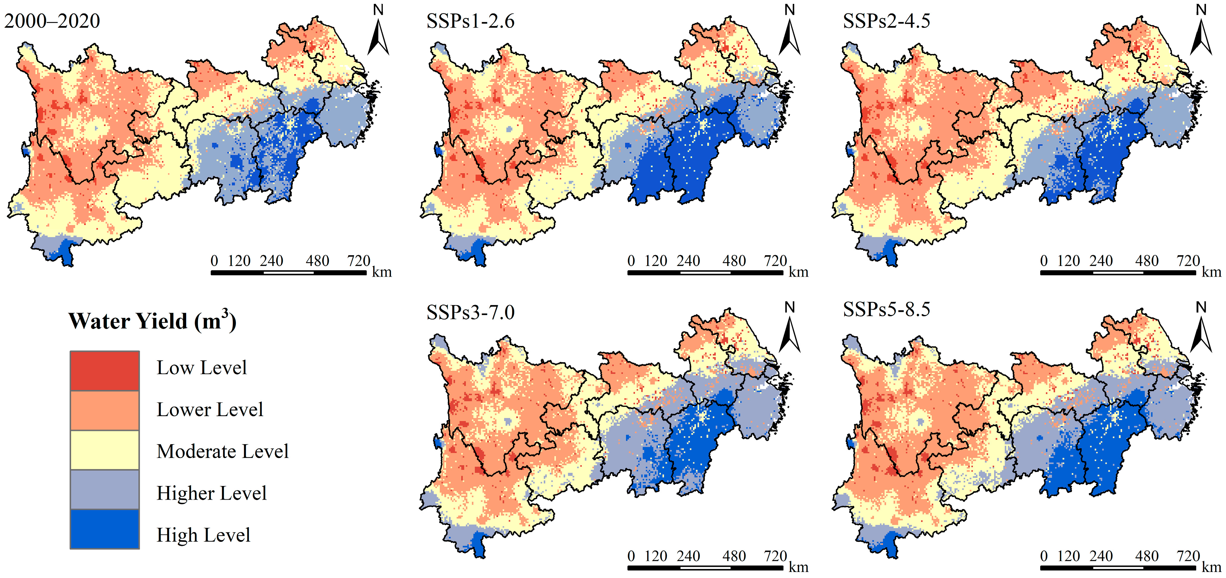 Assessment of Climate Change Impact on Water Yield Services in the ...