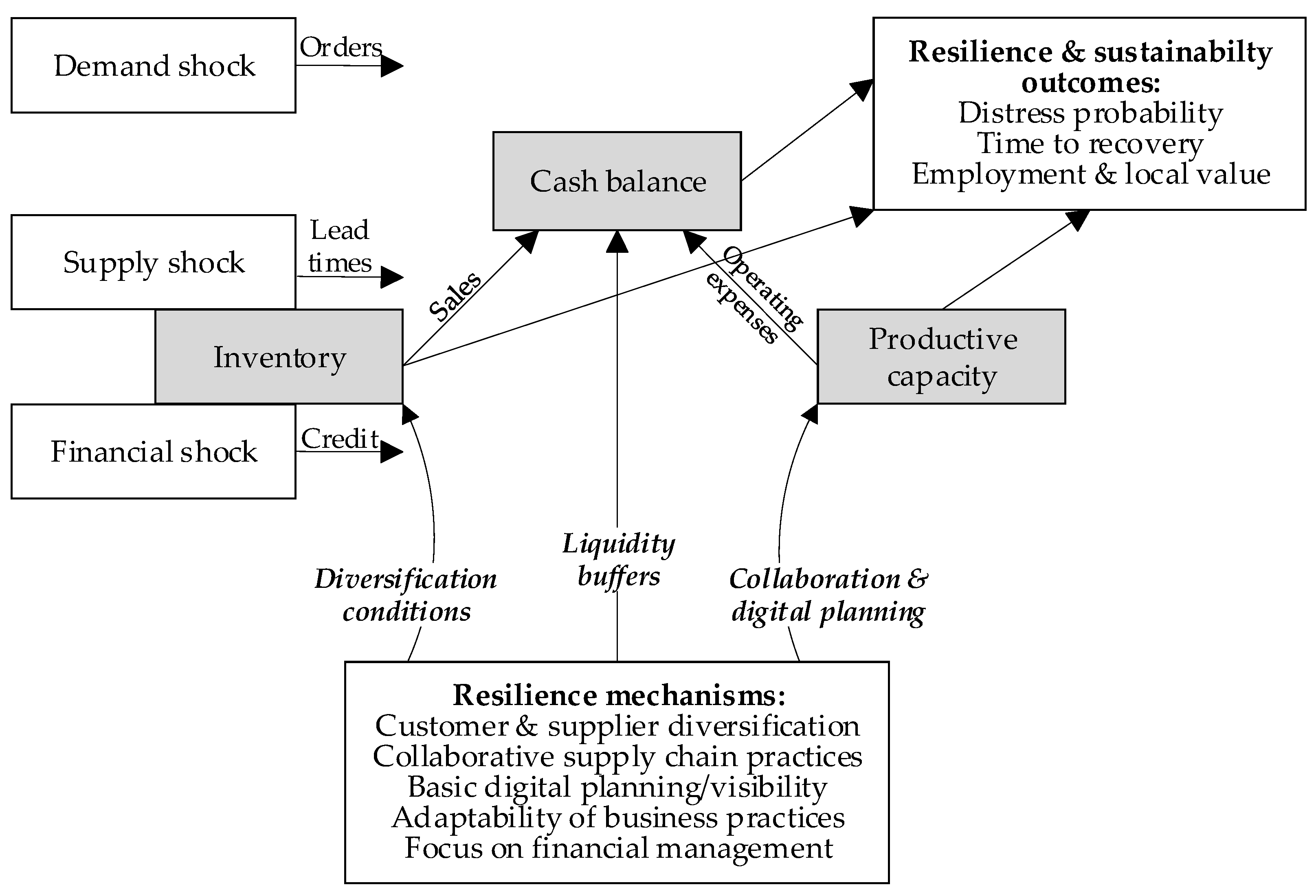 Stress-Testing Slovenian SME Resilience: A Scenario Model Calibrated on ...