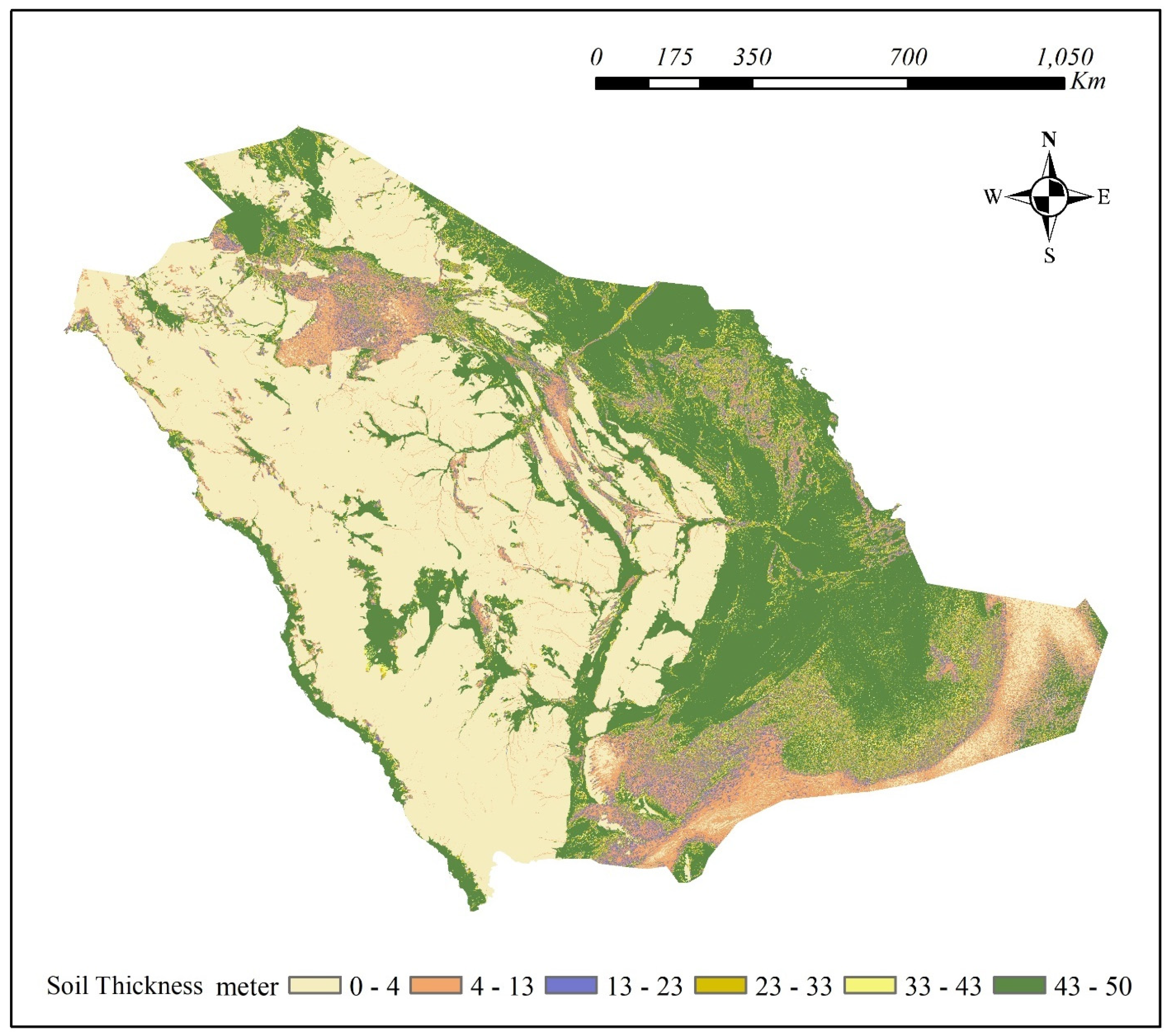 Soil Types and Degradation Pathways in Saudi Arabia: A Geospatial ...