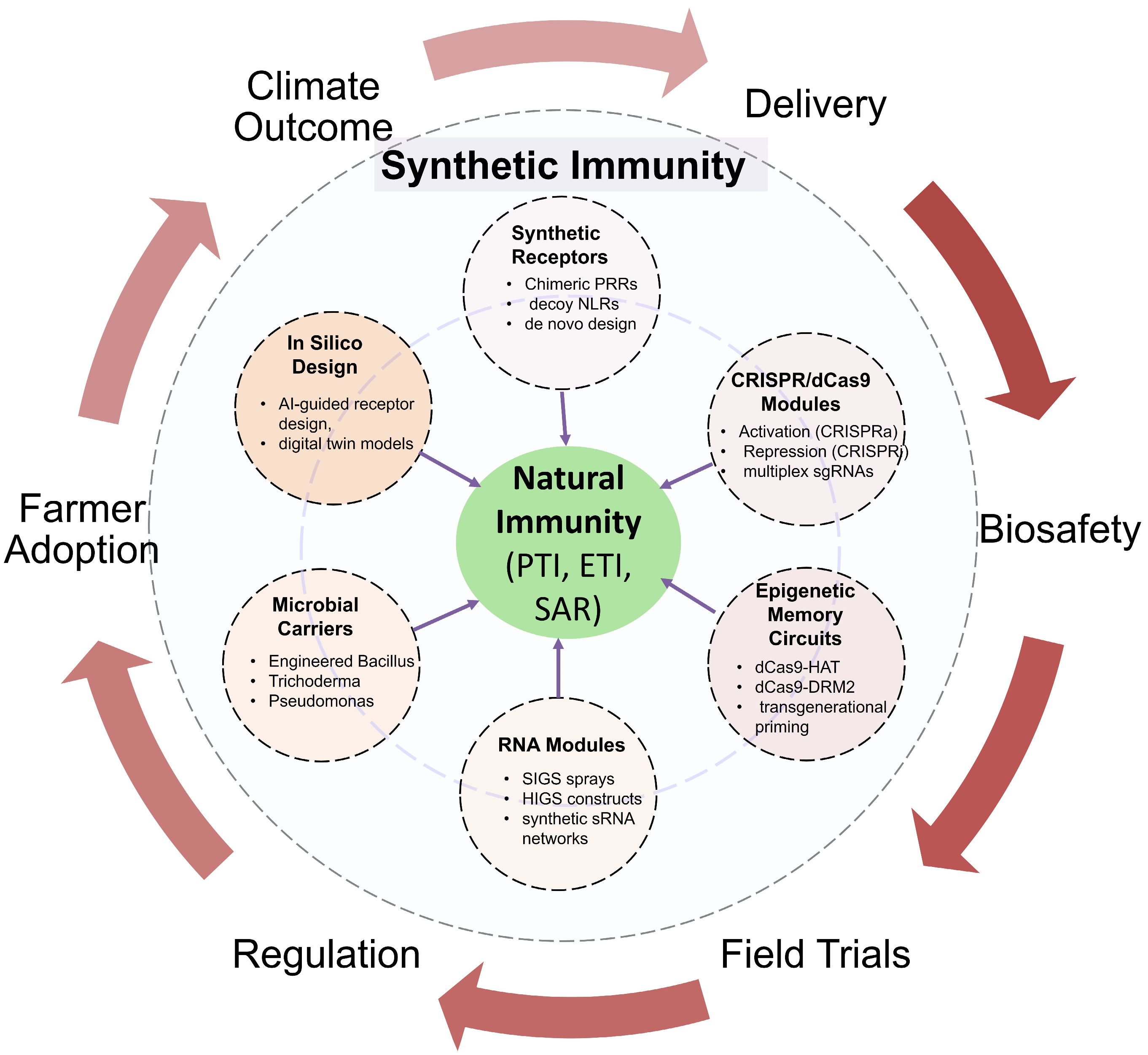 Programmable Plant Immunity: Synthetic Biology for Climate-Resilient ...