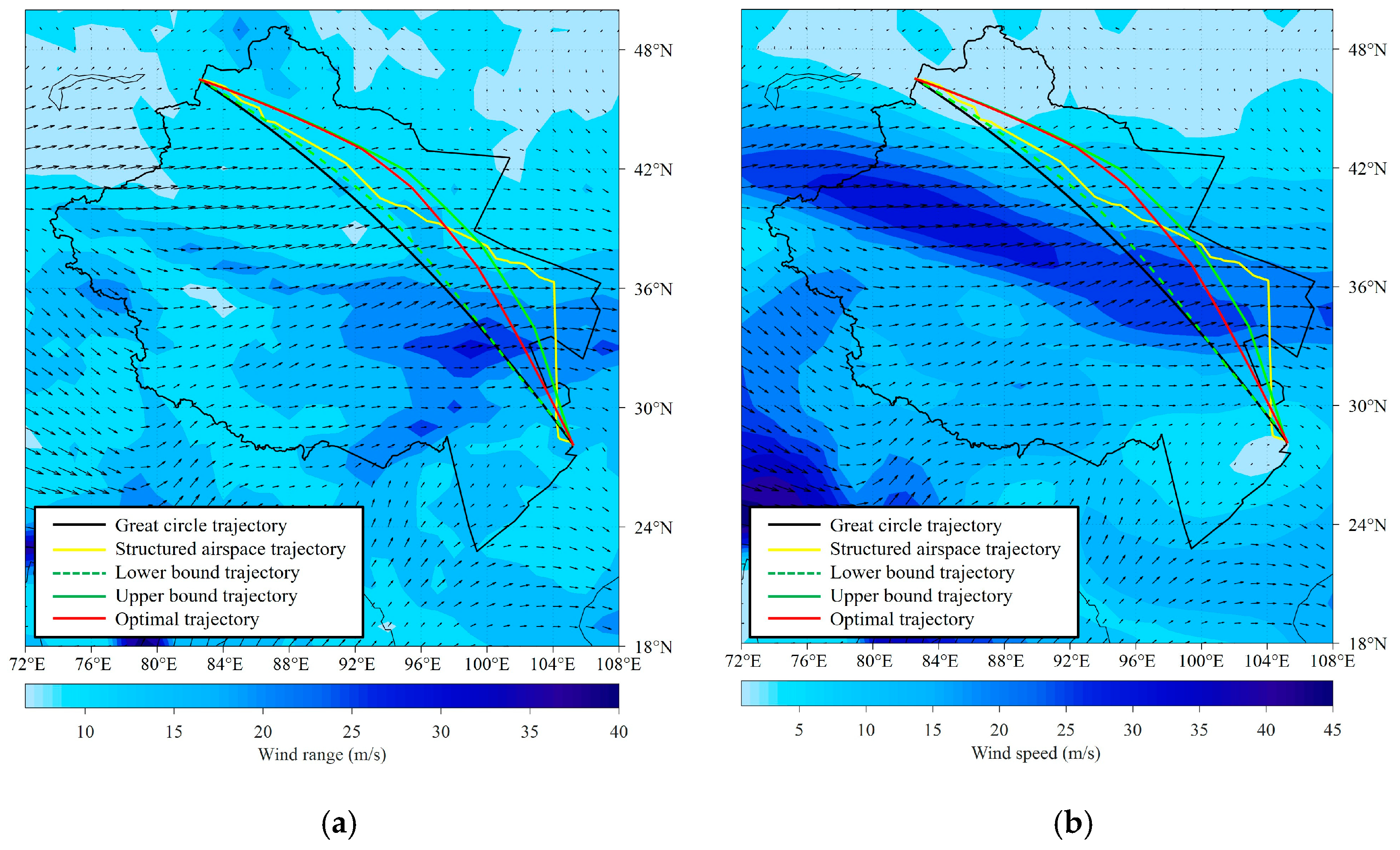 Trajectory Planning Method in Time-Variant Wind Considering ...