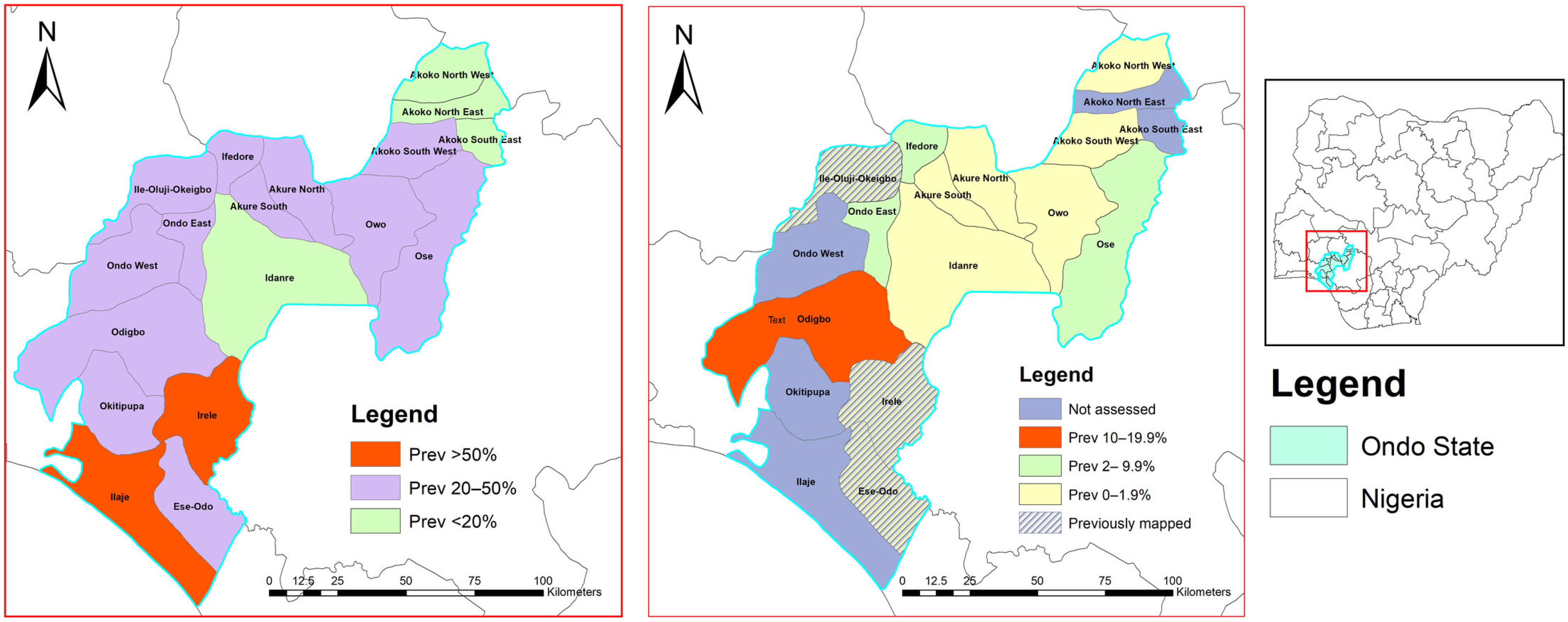 Updating the Endemicity Map of Soil-Transmitted Helminthiasis in Ten ...