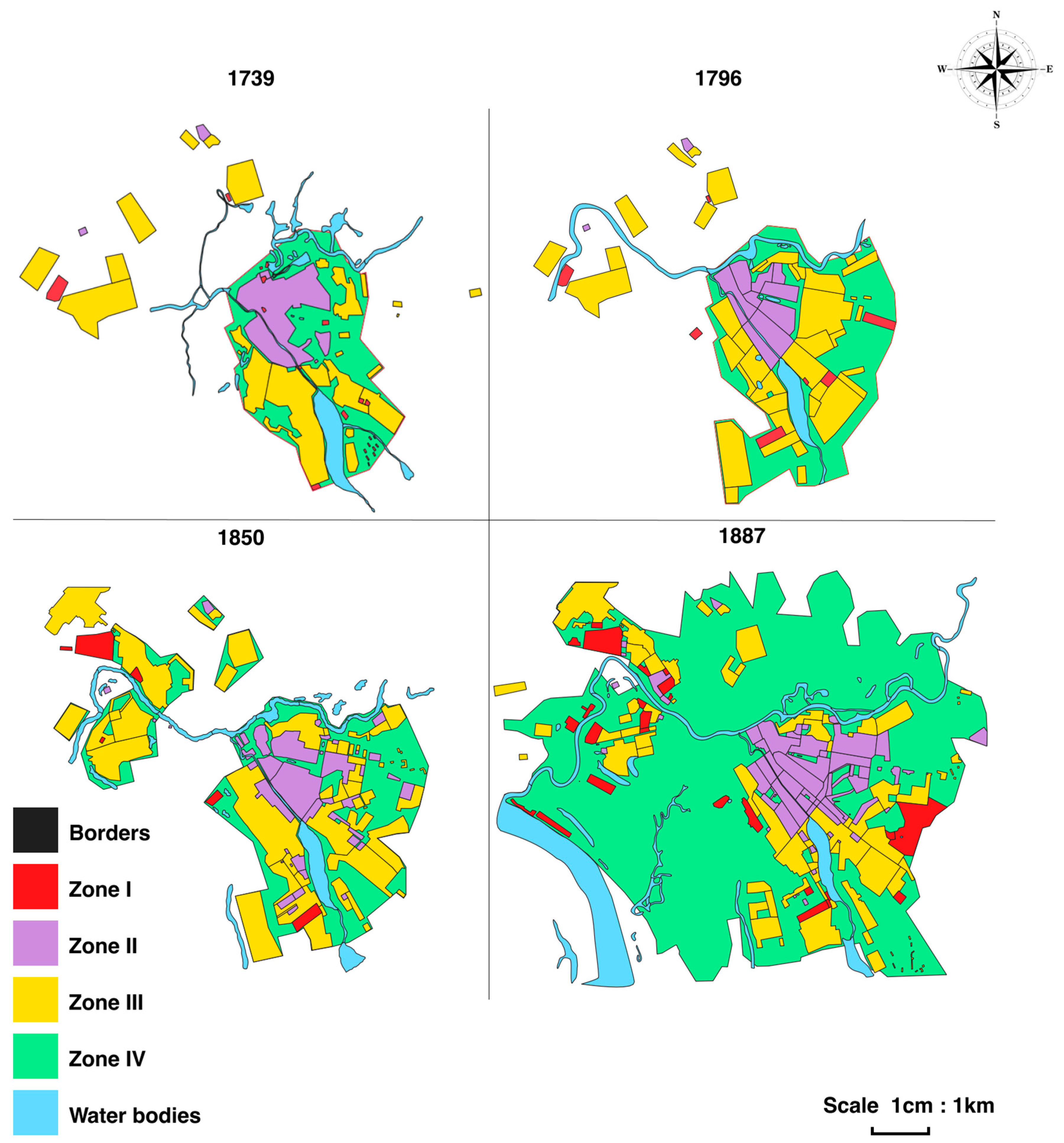 The Development of the Structural Heterogeneity of the Territory of a ...