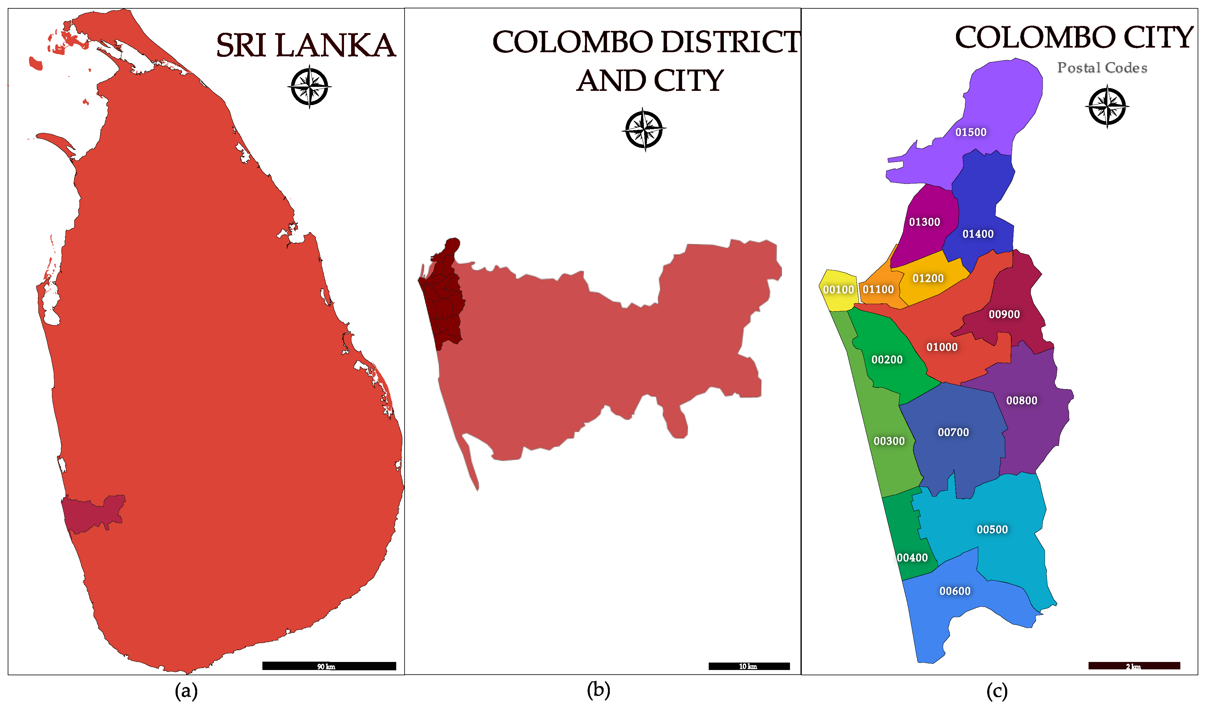 Colombo City Map Colombo City Map