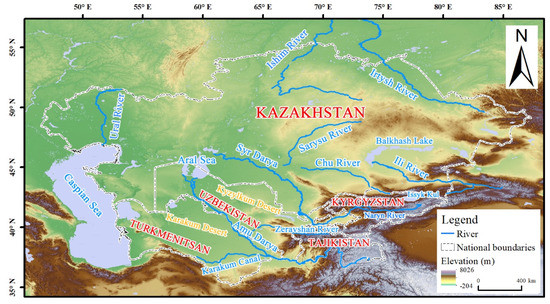 Irtysh River Map