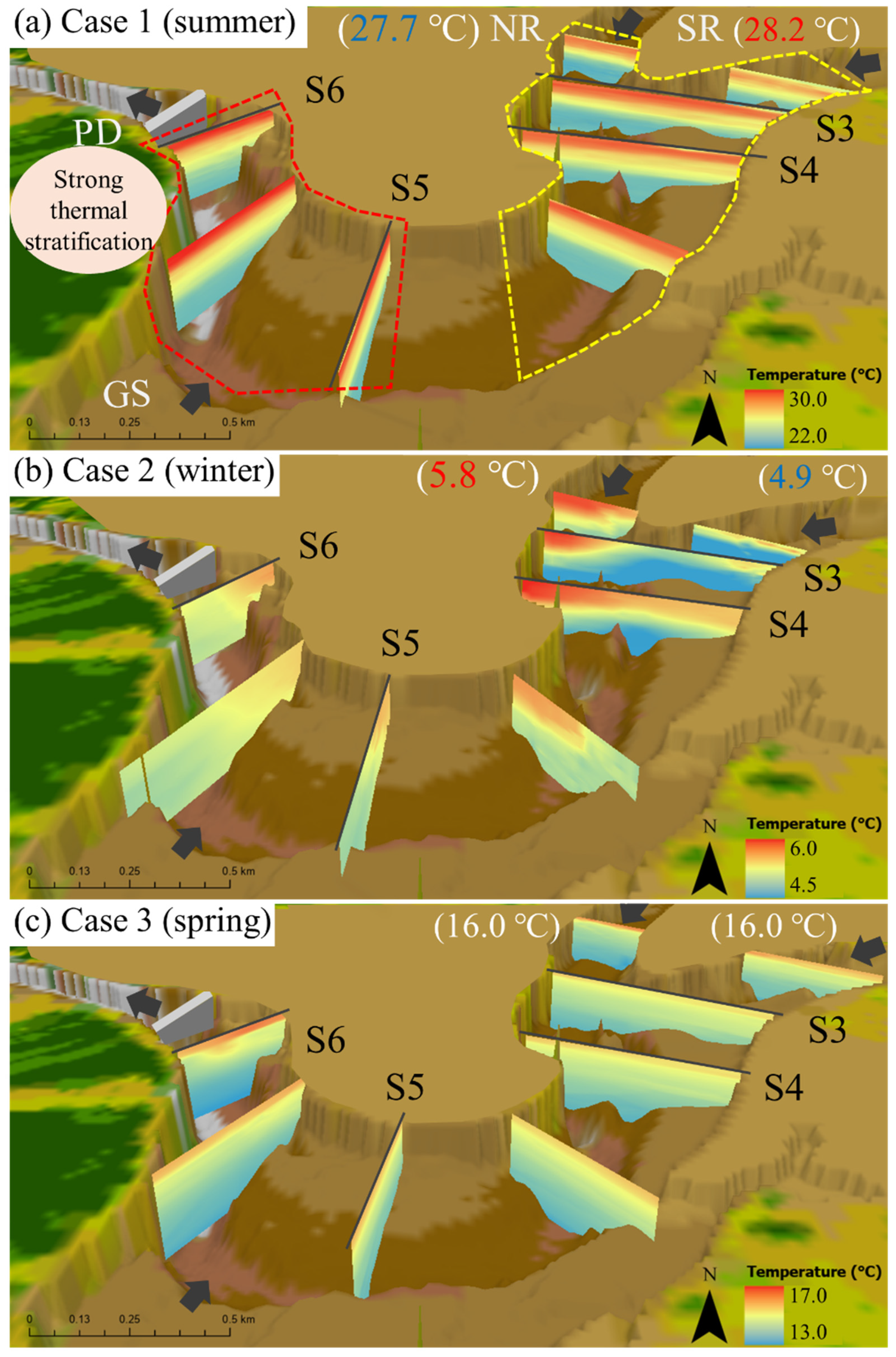 Three-Dimensional Field Investigation of Mixing Dynamics in a River ...