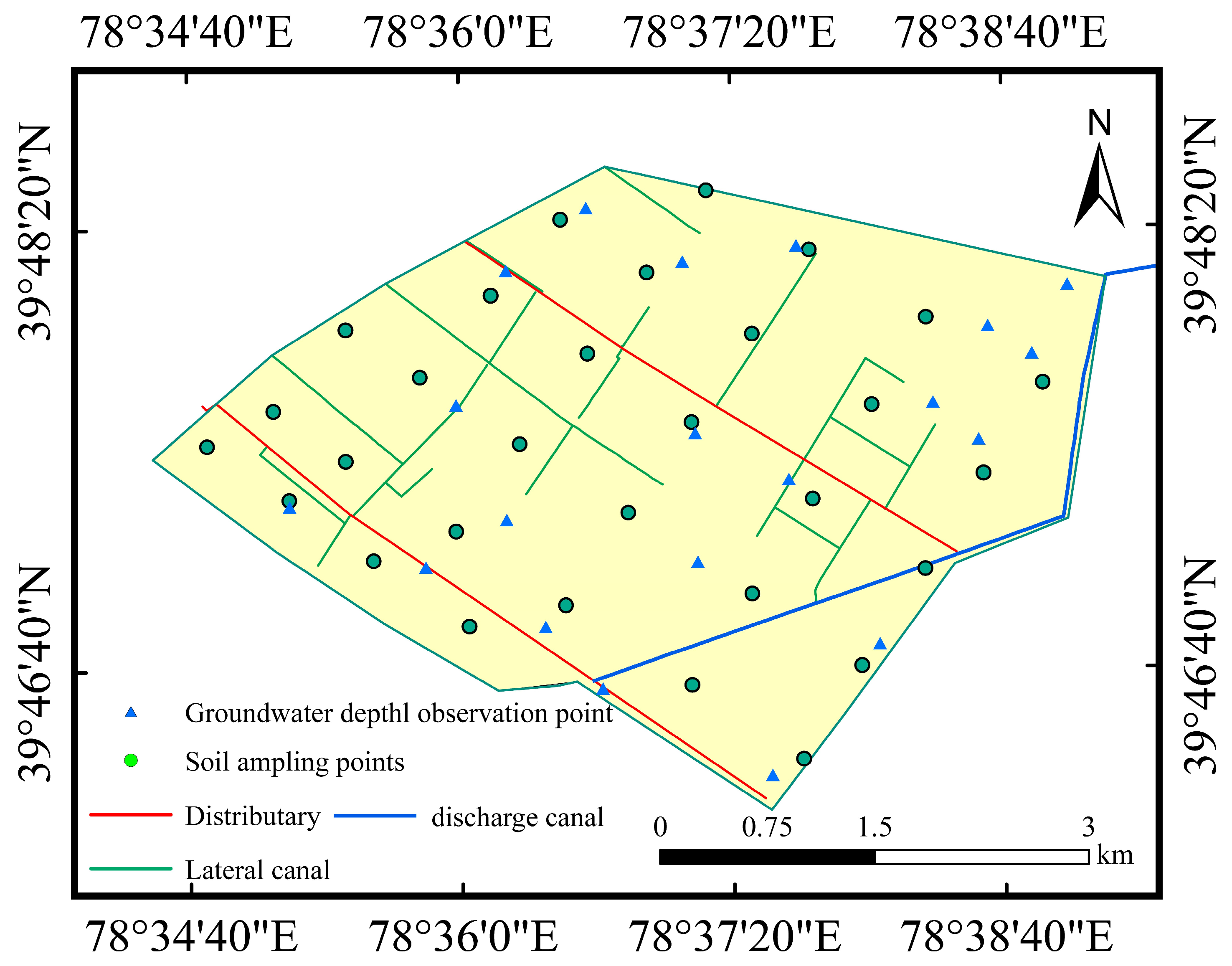 Spatial and Temporal Variations in Soil Salinity and Groundwater in the ...