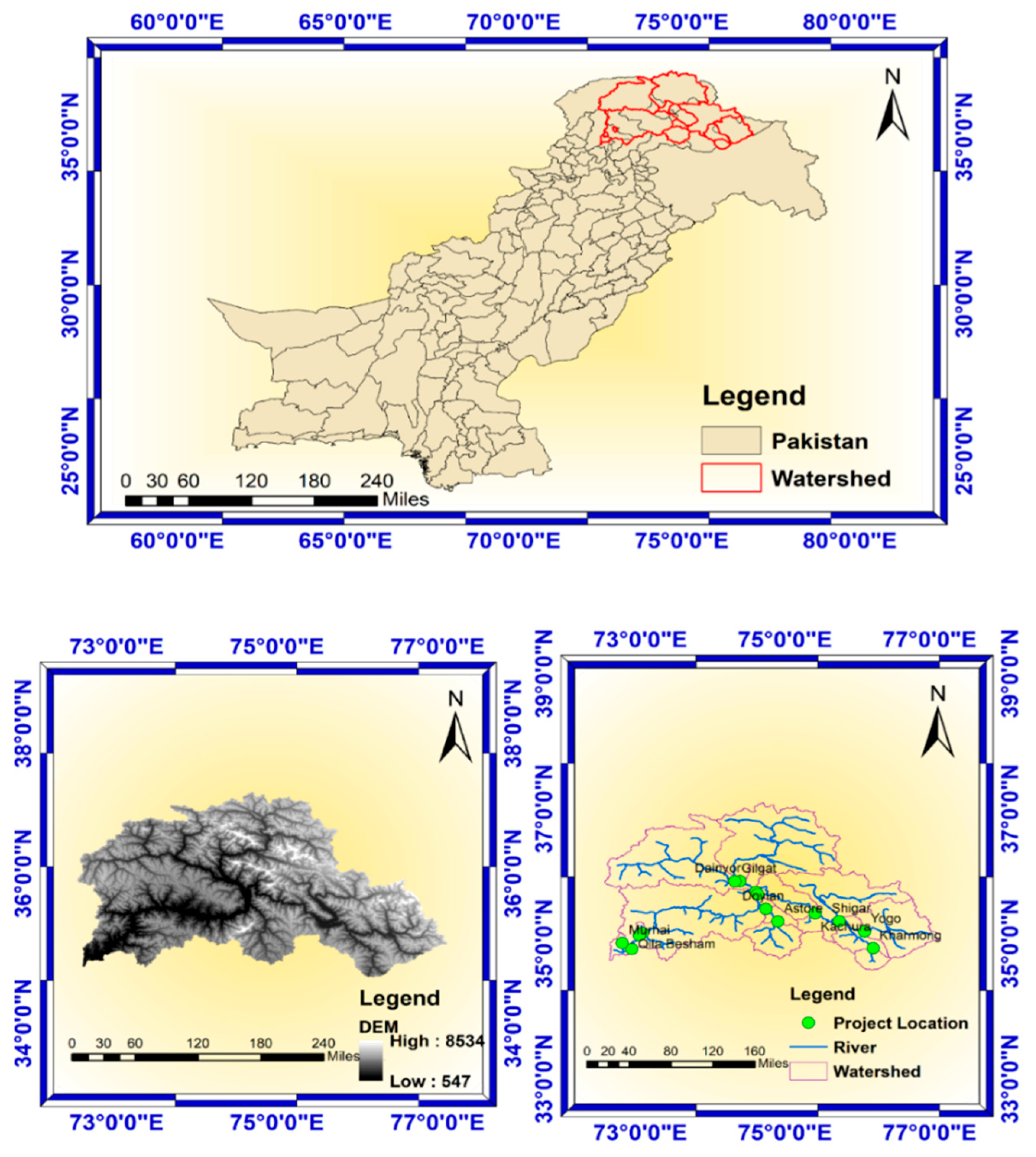 Hydrological Response Assessment of an Upper Indus River Basin Under ...