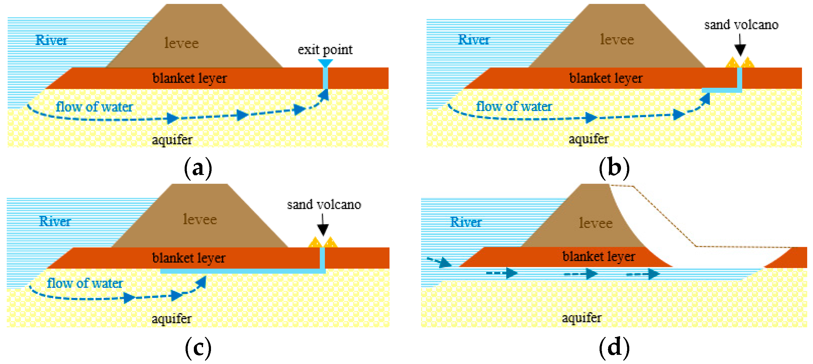 Vulnerability Assessment of Levee Failure Due to Underseepage in the ...