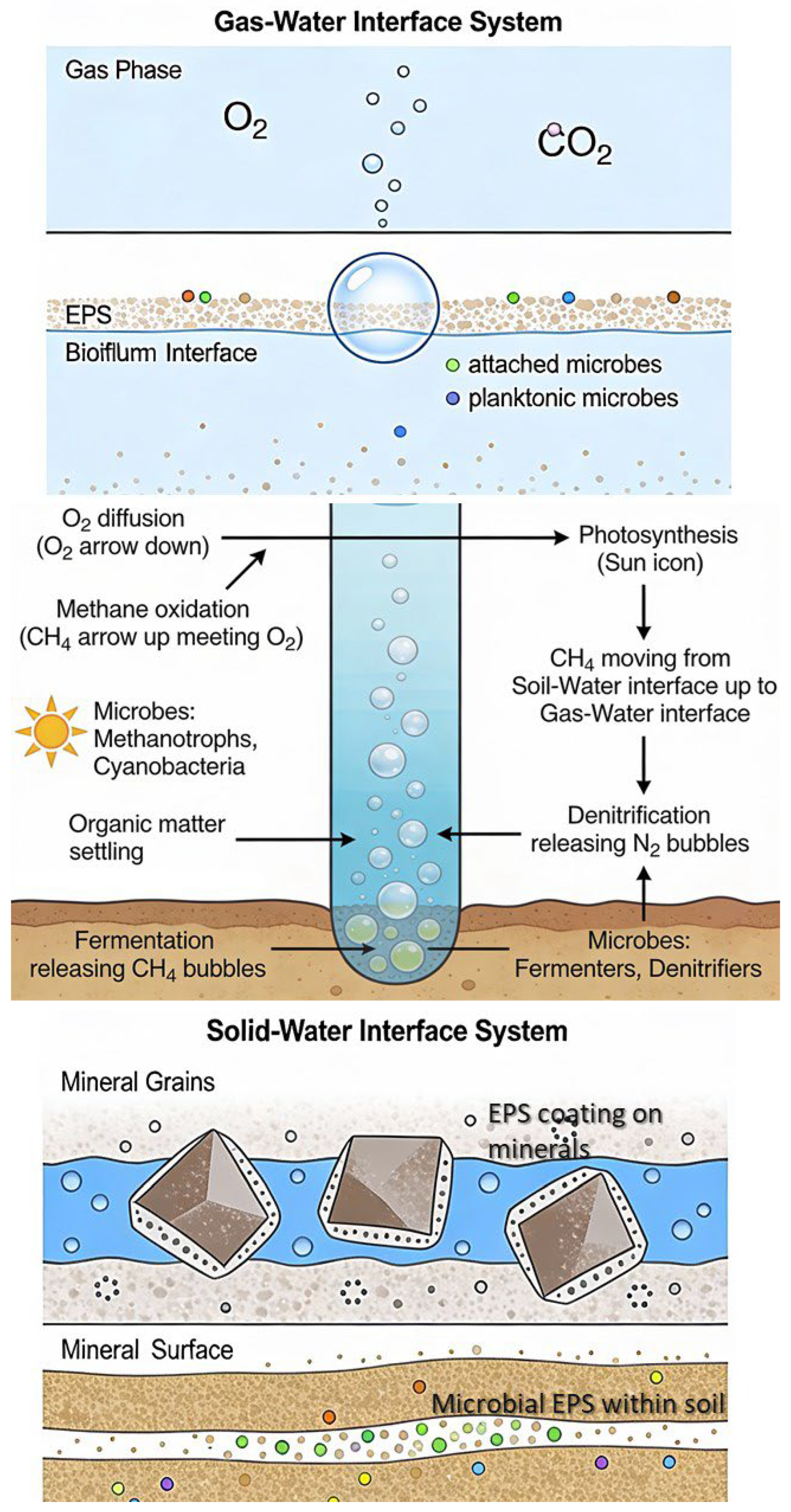 Micro-Scale Microbial Dynamics at the Soil–Water Interface: Biofilm ...