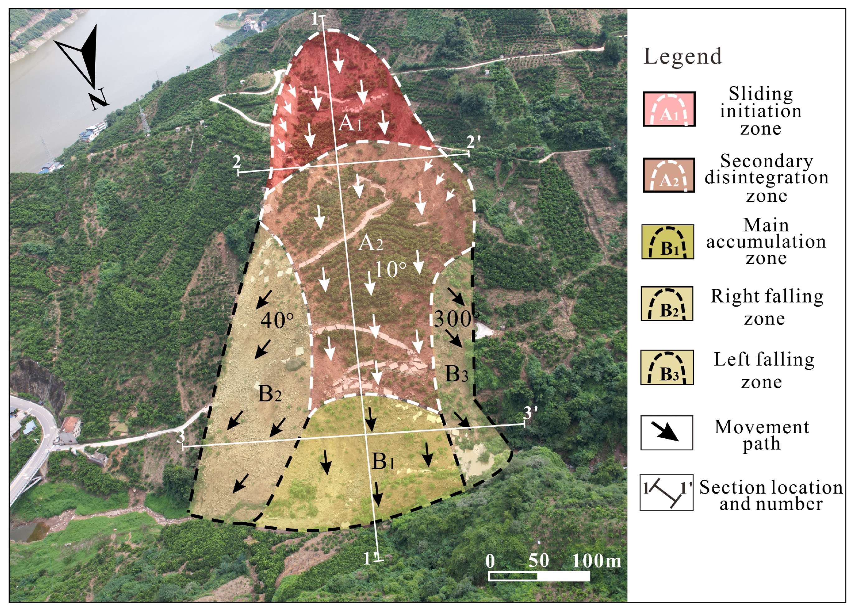 Failure Mechanism of Sudden Rock Landslide Under the Coupling Effect of ...