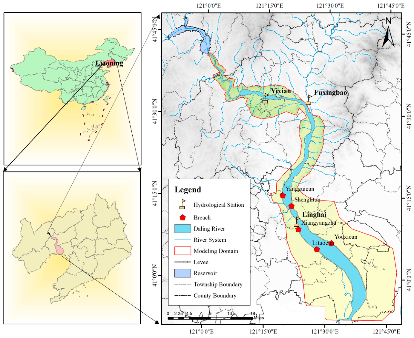Levee Breach Risk Assessment Coupling Hydrodynamic Modeling and a Multi ...